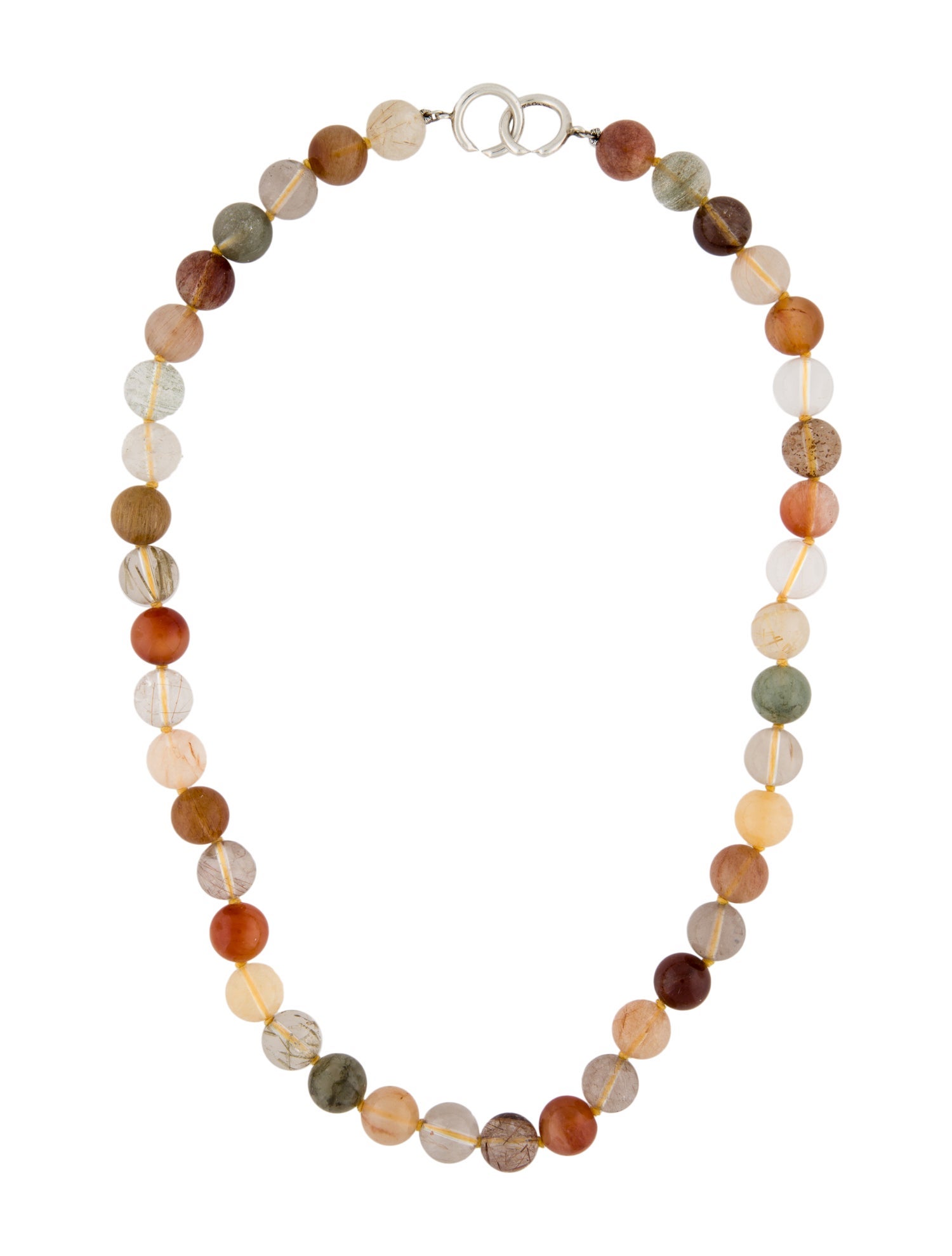 Tiffany & Co. Sagenitic Quartz, Rutilated Quartz, & Quartz Beaded ...