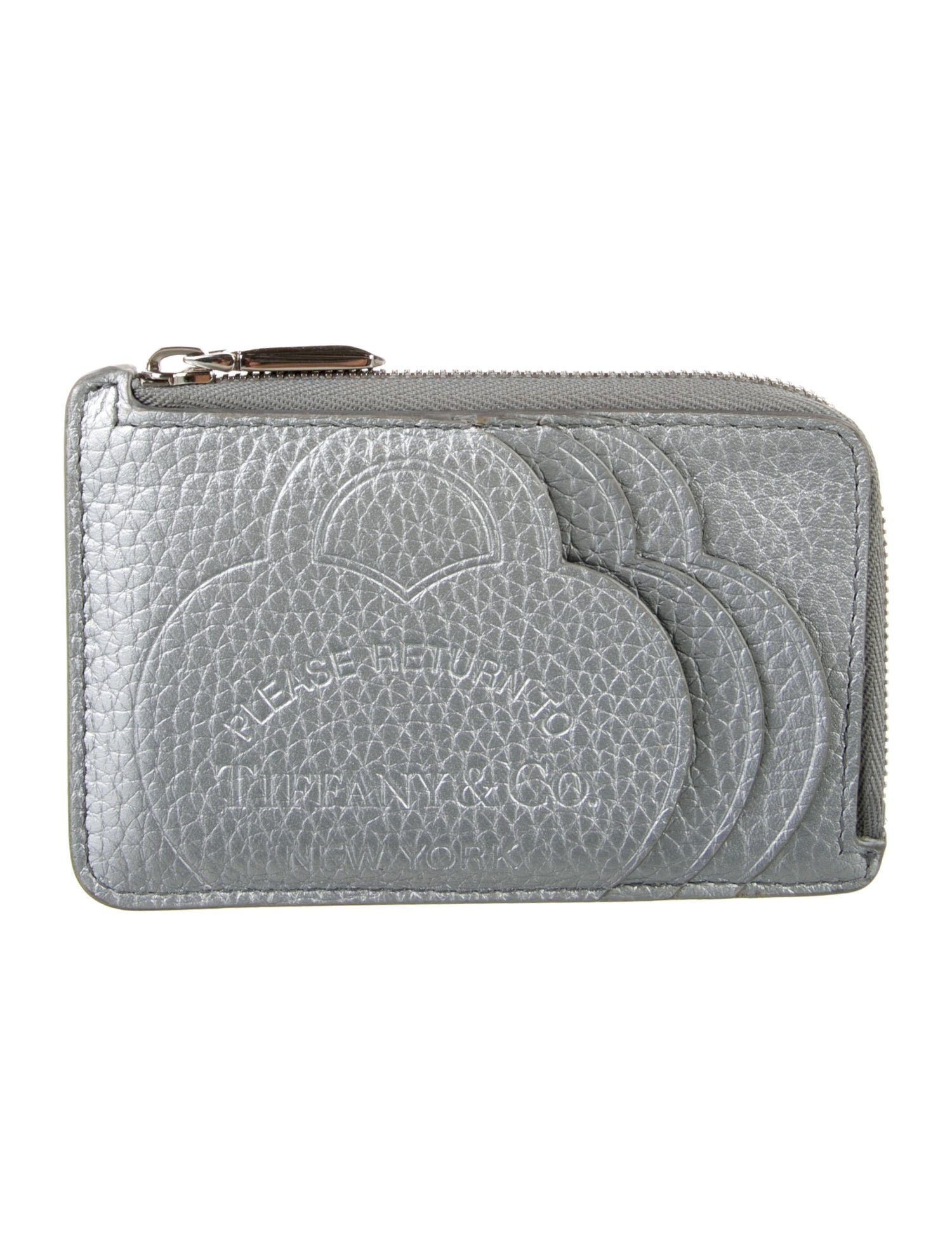 Tiffany & Co. Leather Printed Wallet - Silver Wallets, Accessories ...