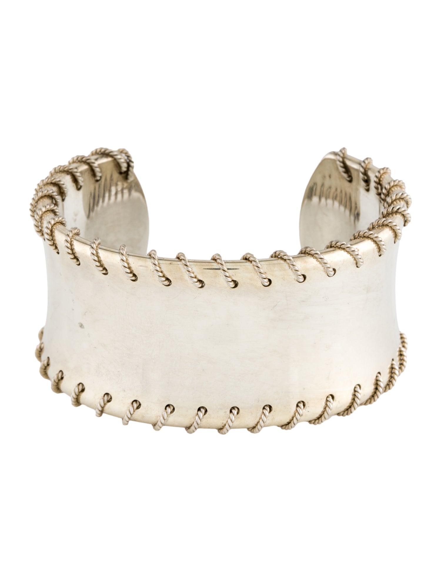 Tiffany & Co. Threaded Rope Cuff - Sterling Silver Bangle, Bracelets ...