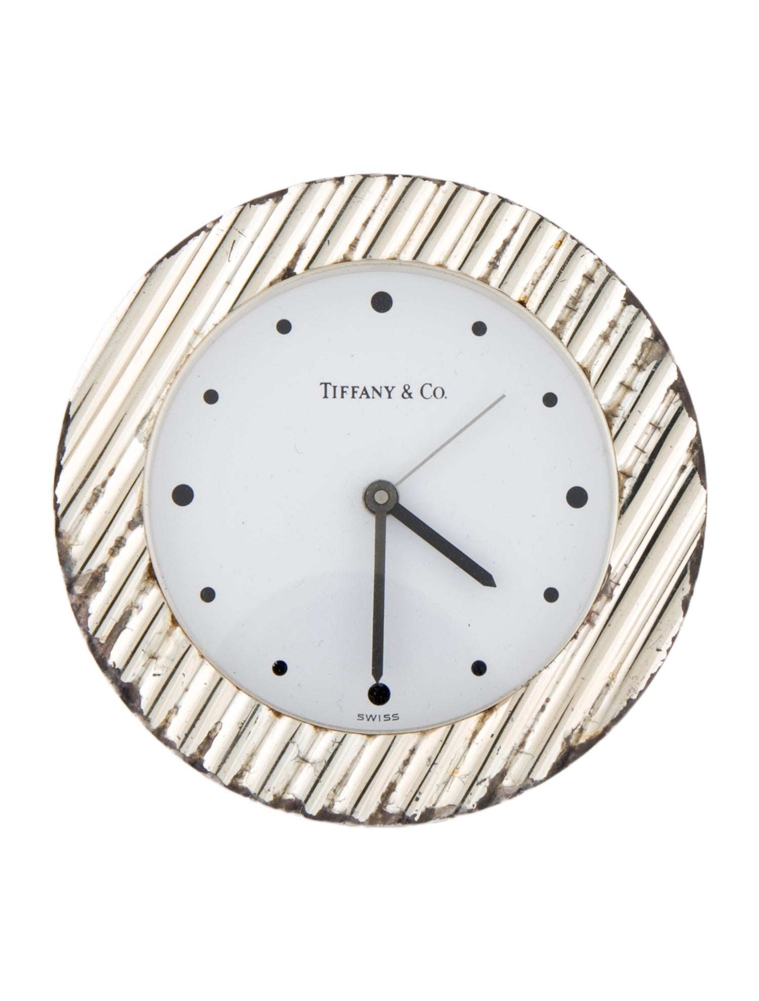 Tiffany & Co. Desk Clock - Silver Decorative Accents, Decor ...