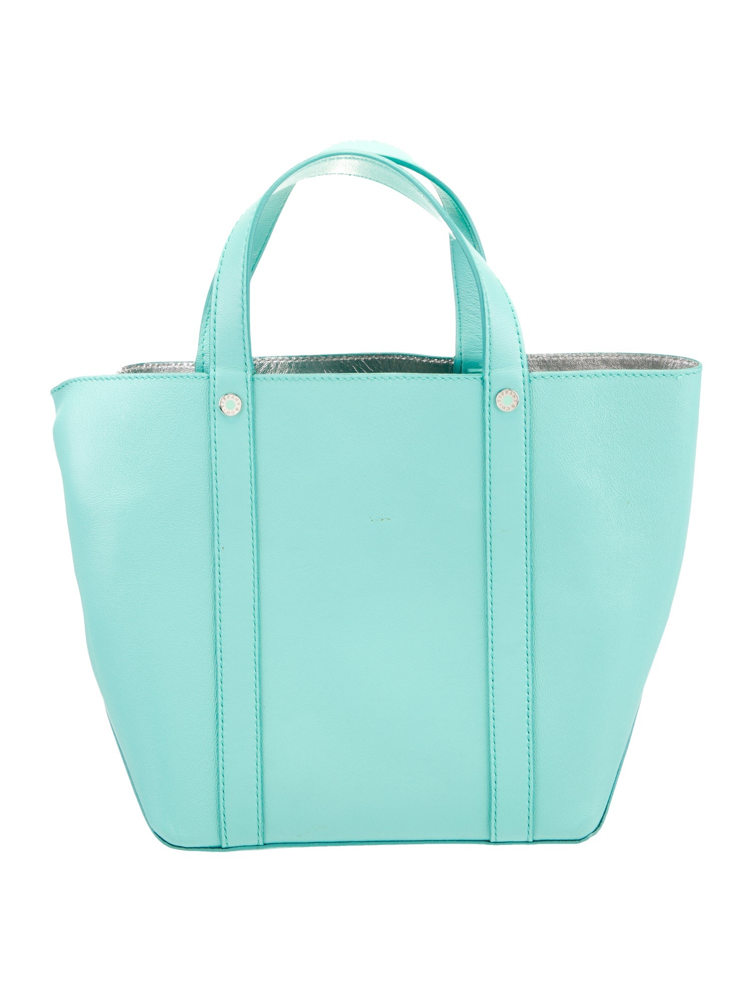 Tiffany & Co. Leather Tote - Blue Totes, Handbags - TIF305144 | The ...