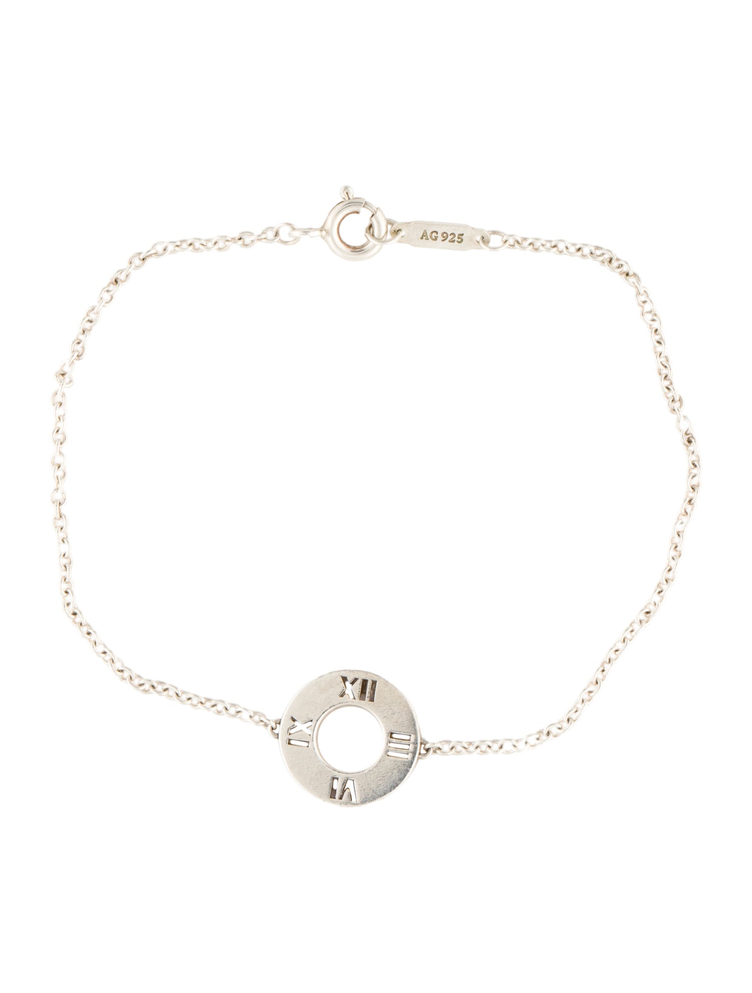 Tiffany & Co. Atlas Station Bracelet - Sterling Silver Station ...