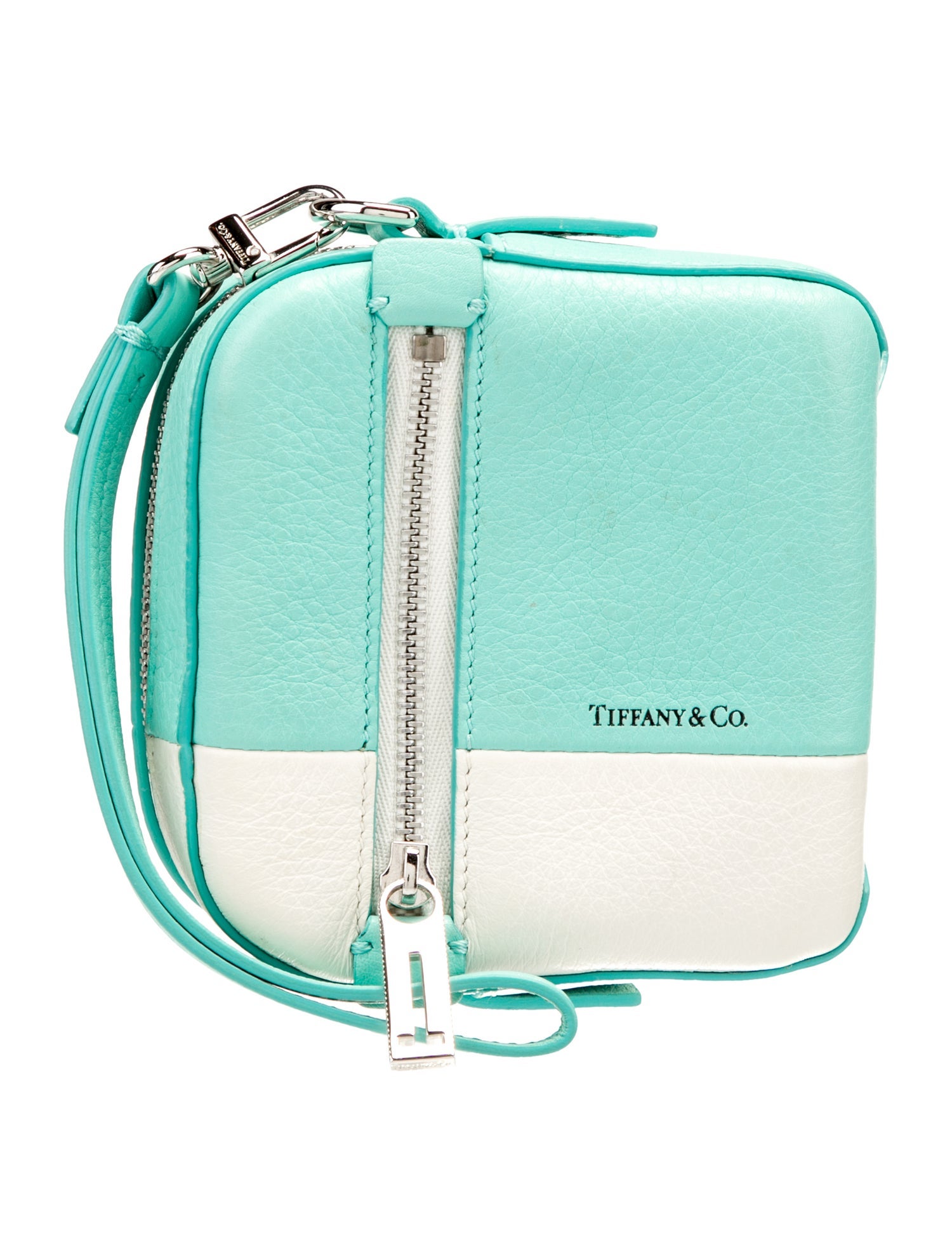 Tiffany & Co. Leather Crossbody Bag - Blue Mini Bags, Handbags ...