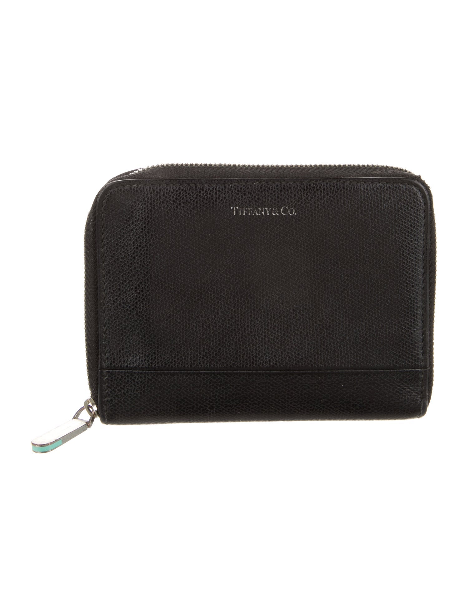 Tiffany & Co. Leather Compact Wallet - Black Wallets, Accessories ...