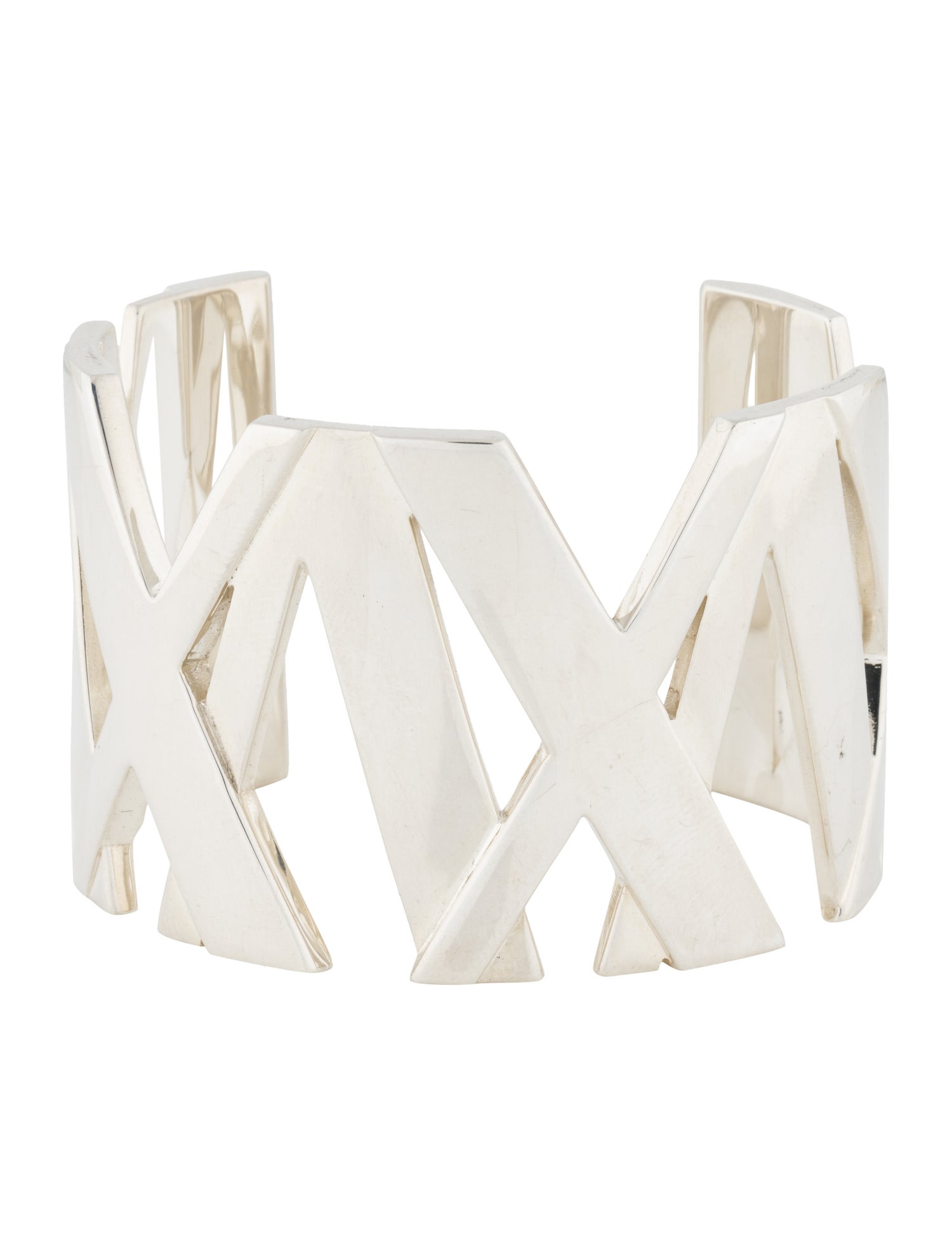 Tiffany & Co. Atlas Weave Cuff - Sterling Silver Cuff, Bracelets ...