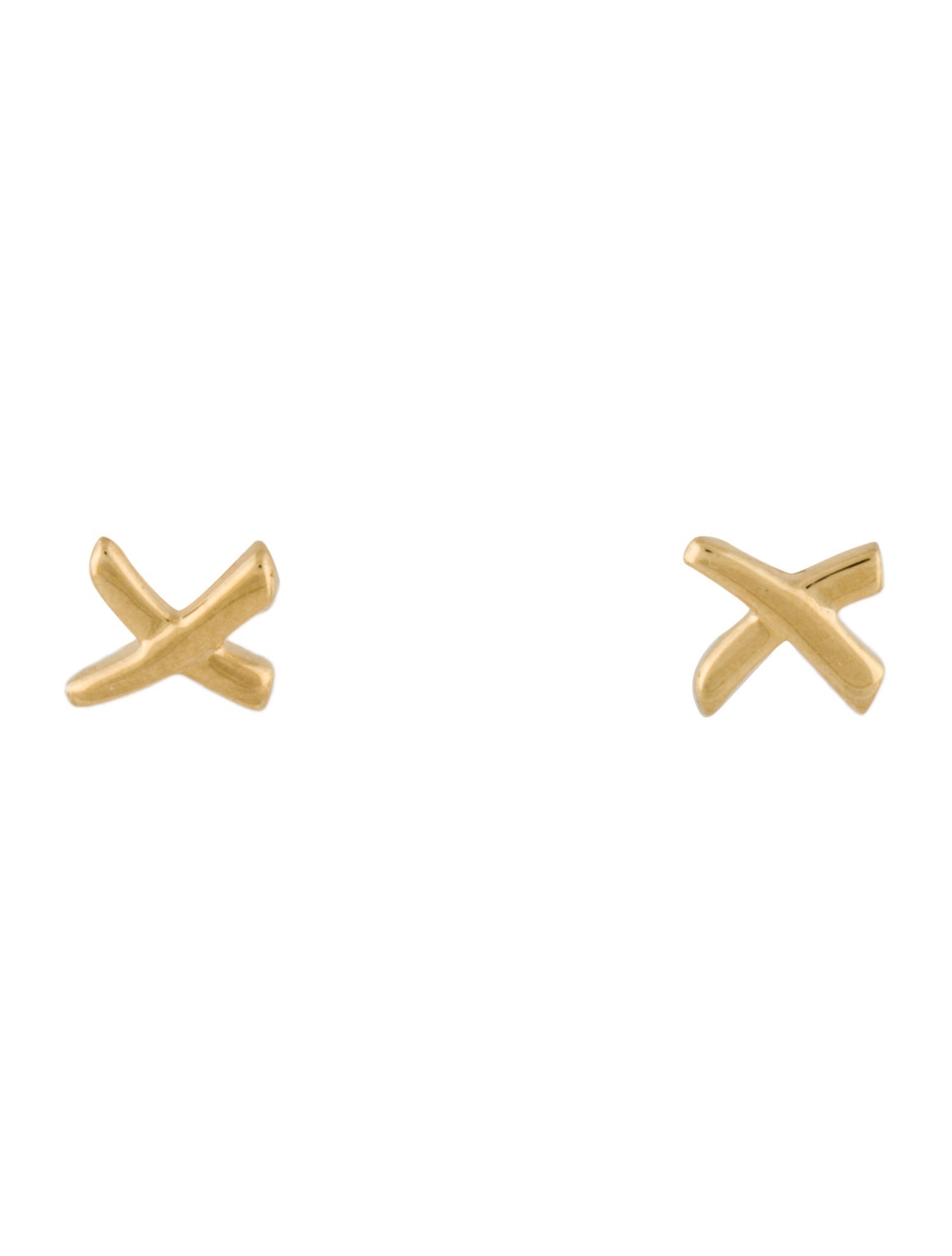 Louis Vuitton LV Iconic Stud Earrings - Brass Stud, Earrings - LOU1016519 | The RealReal