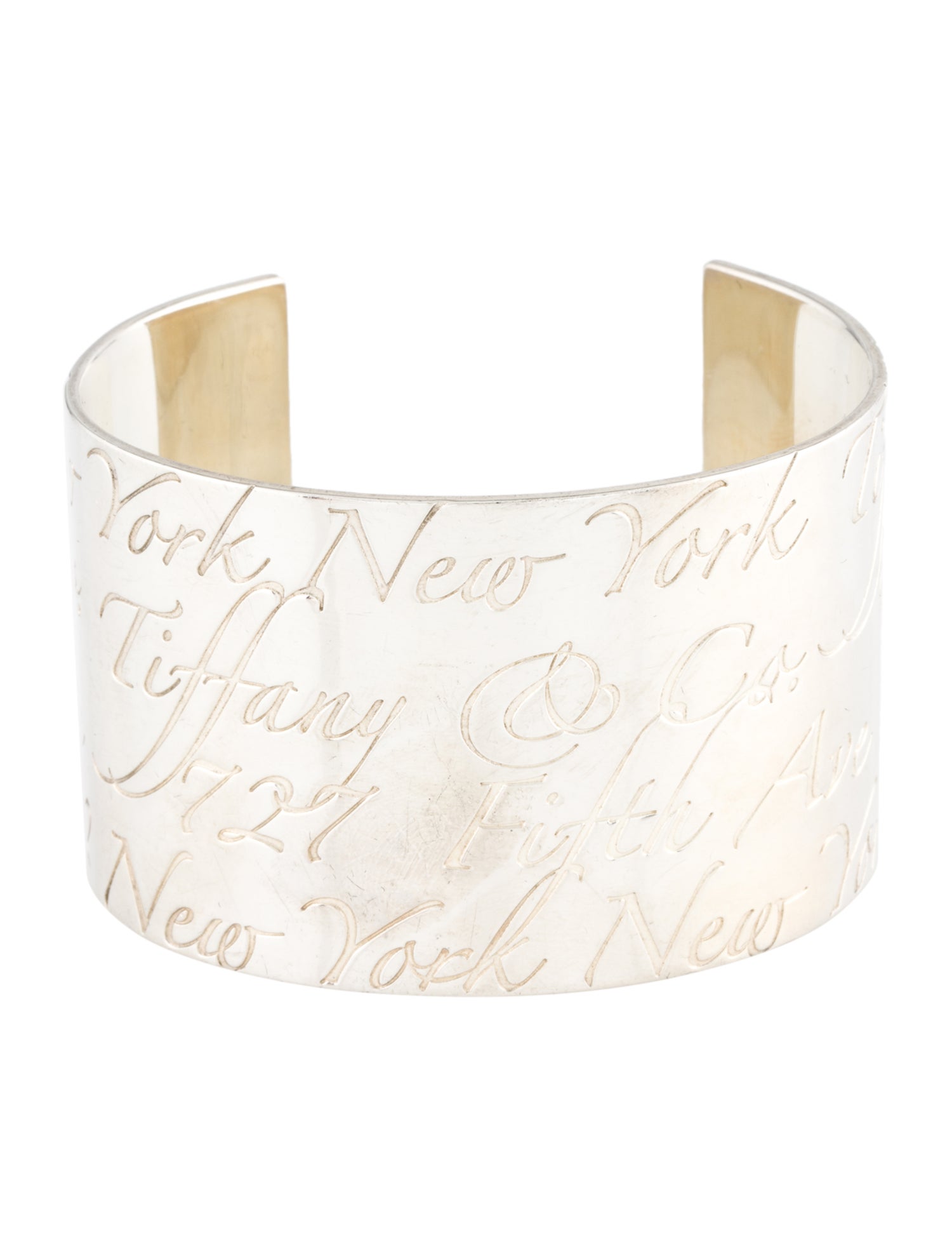Tiffany & Co. Notes Wide Cuff - Sterling Silver Cuff, Bracelets ...