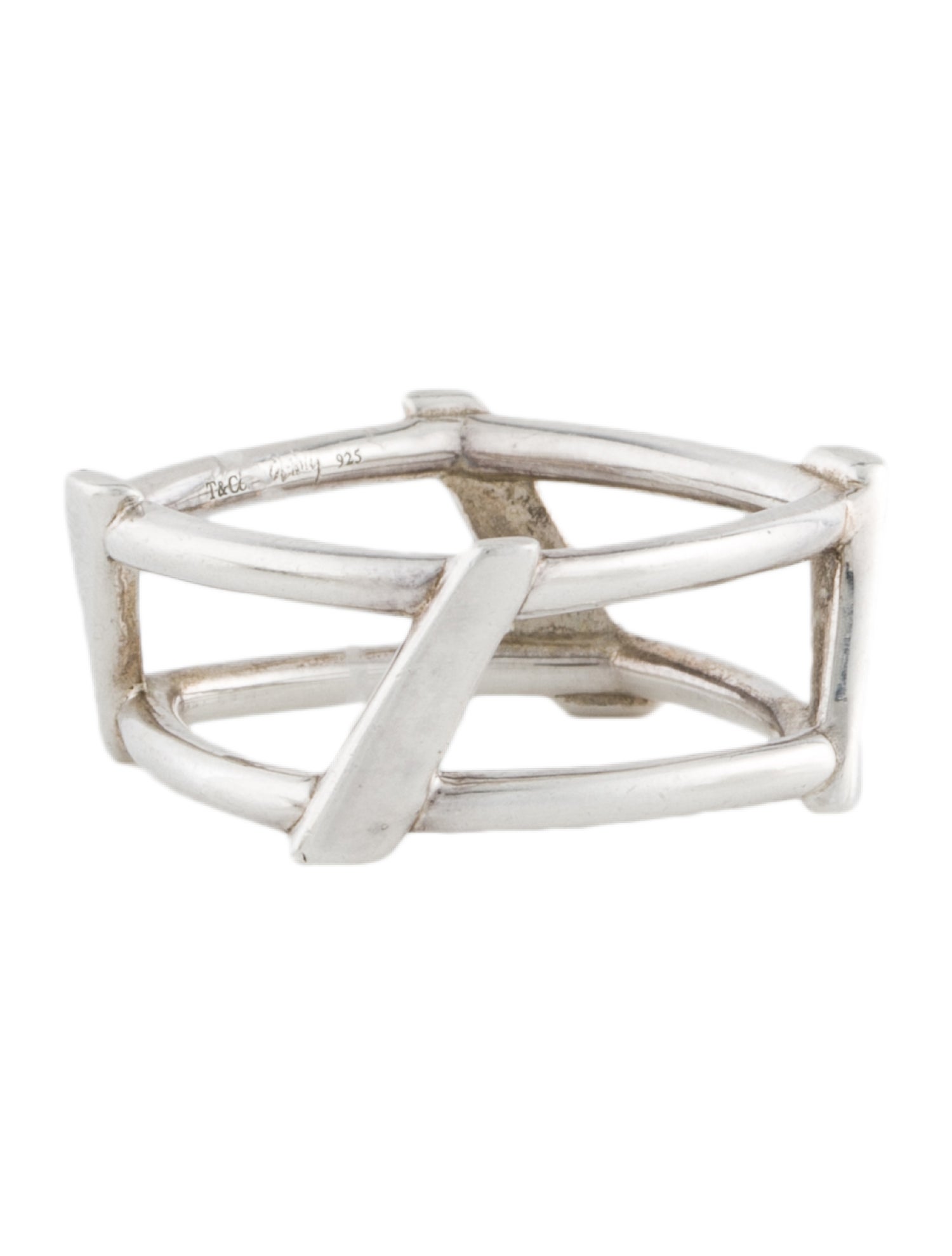 Tiffany & Co. Open Torque Band - Sterling Silver Band, Rings ...