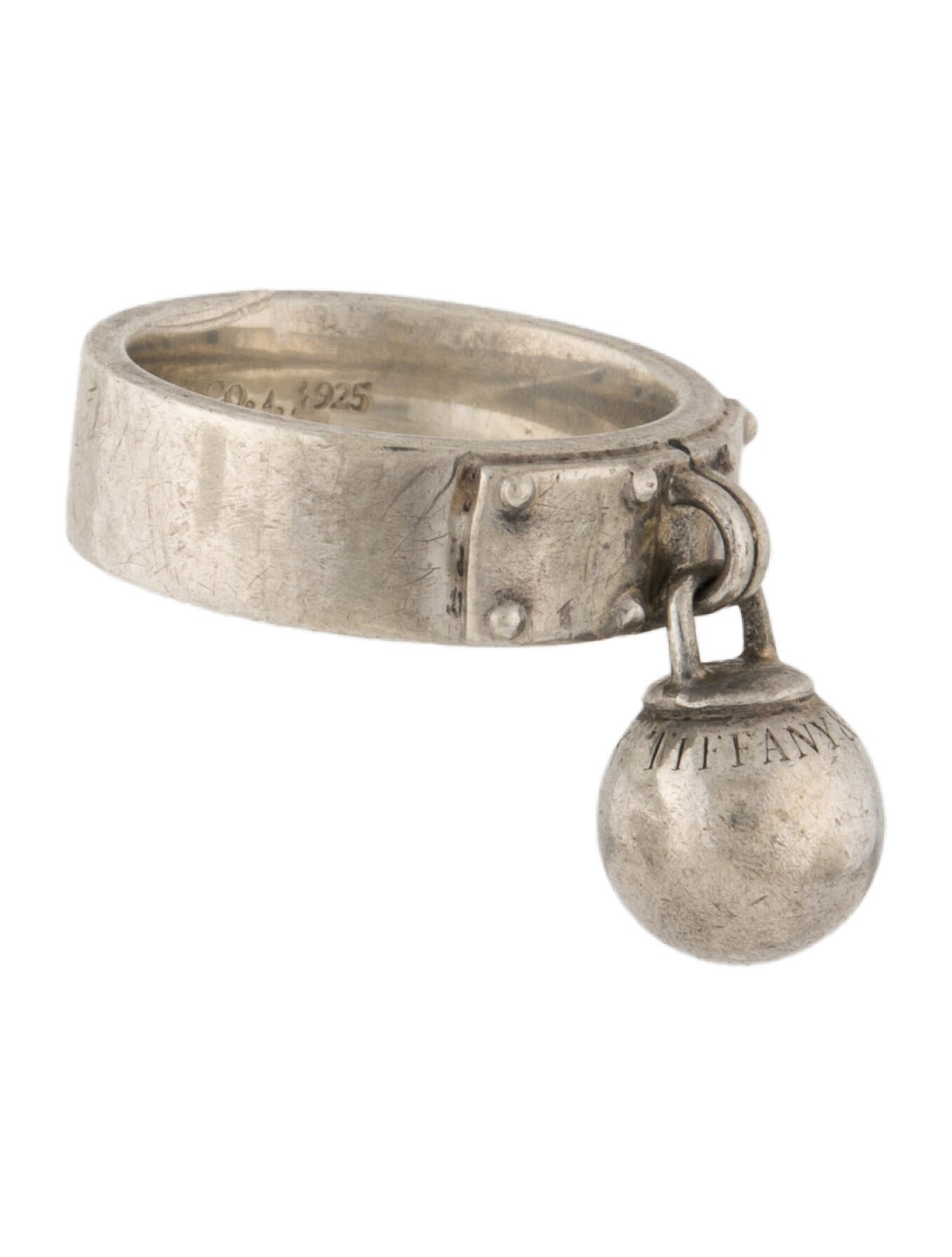 Tiffany & Co. Ball Dangle Ring - Sterling Silver Cocktail Ring, Rings ...