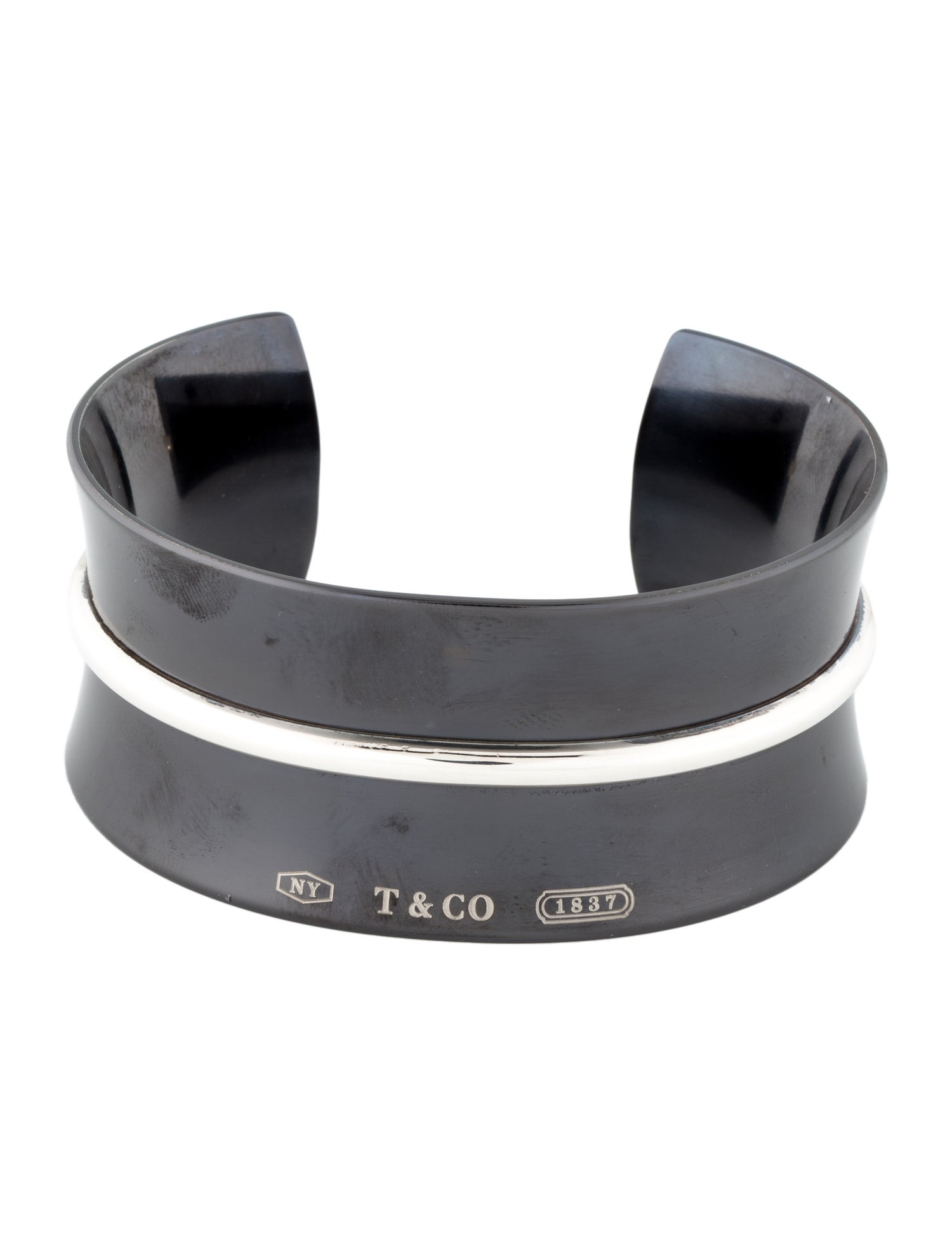 Tiffany & Co. Vintage 1837 Wide Cuff Bracelet - Sterling Silver Cuff, Bracelets - TIF276273 ...