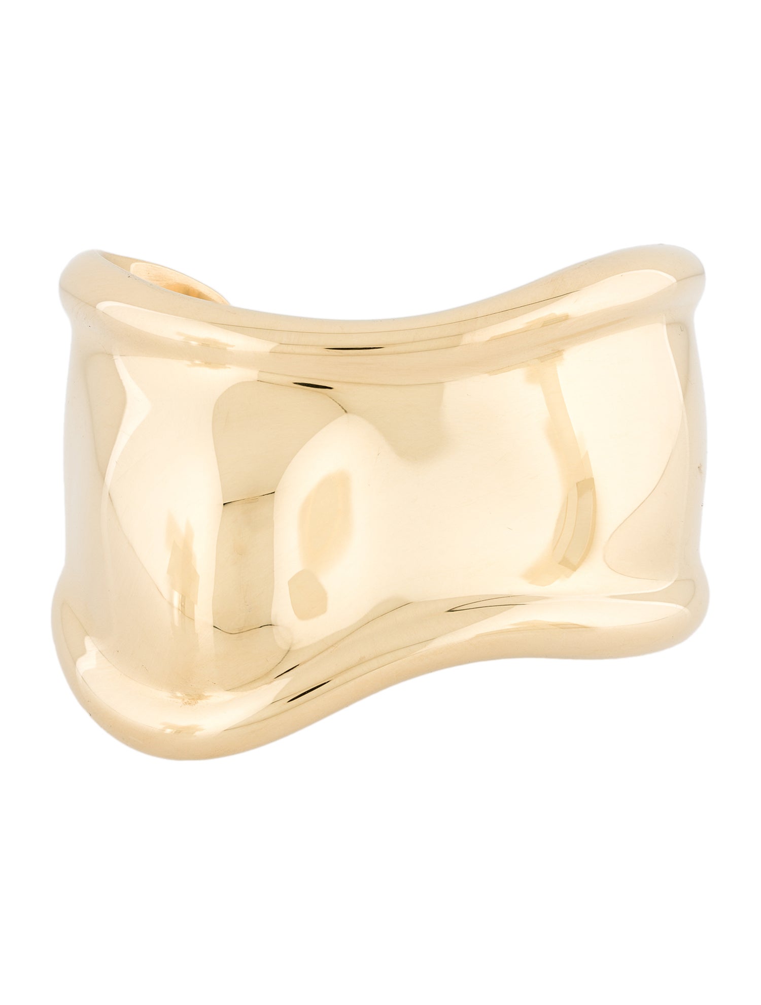 Tiffany & Co. 18K Small Bone Cuff - 18K Yellow Gold Cuff, Bracelets ...