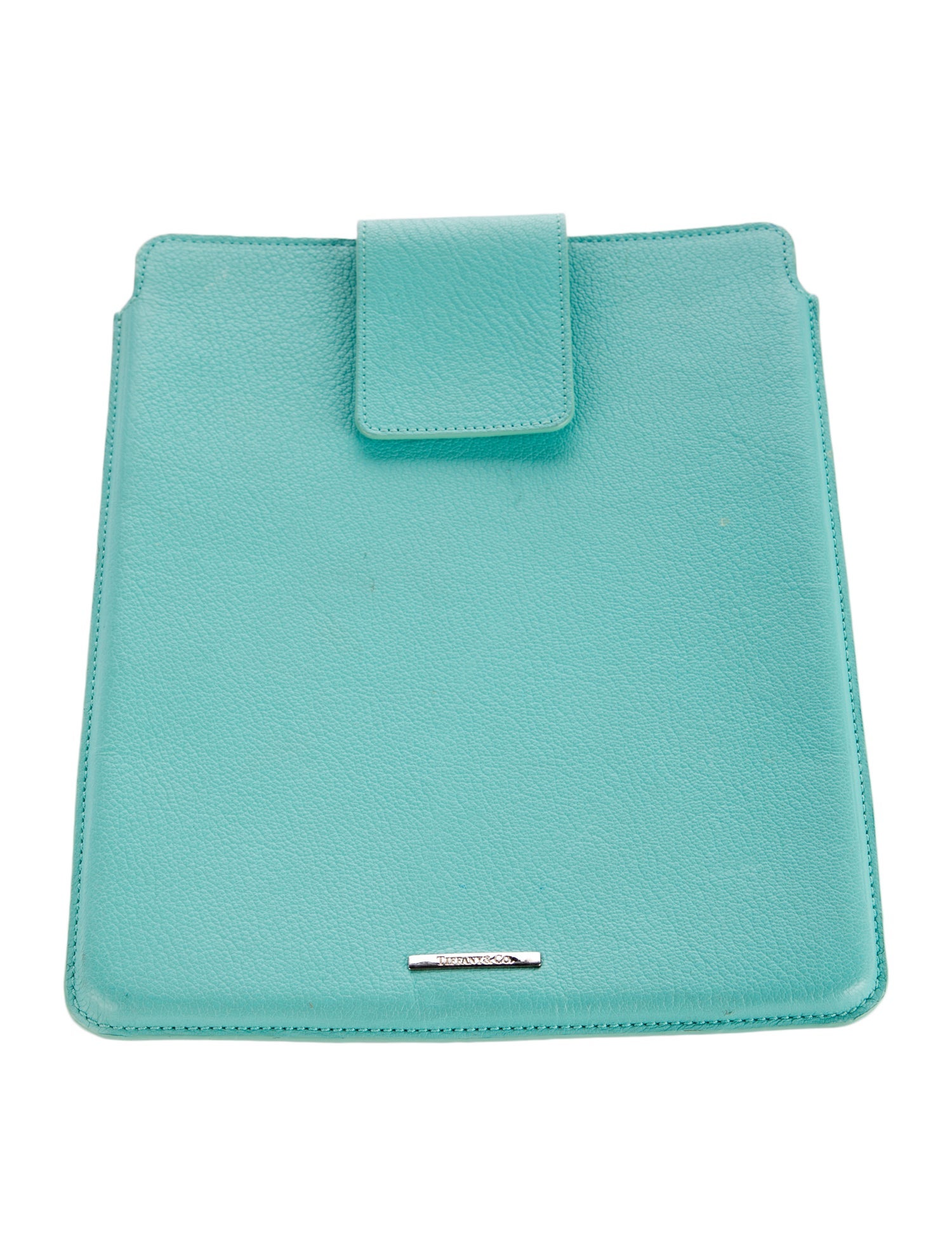 Tiffany & Co. Men's Tiffany & Co Leather Tablet Case - Blue Tablet ...