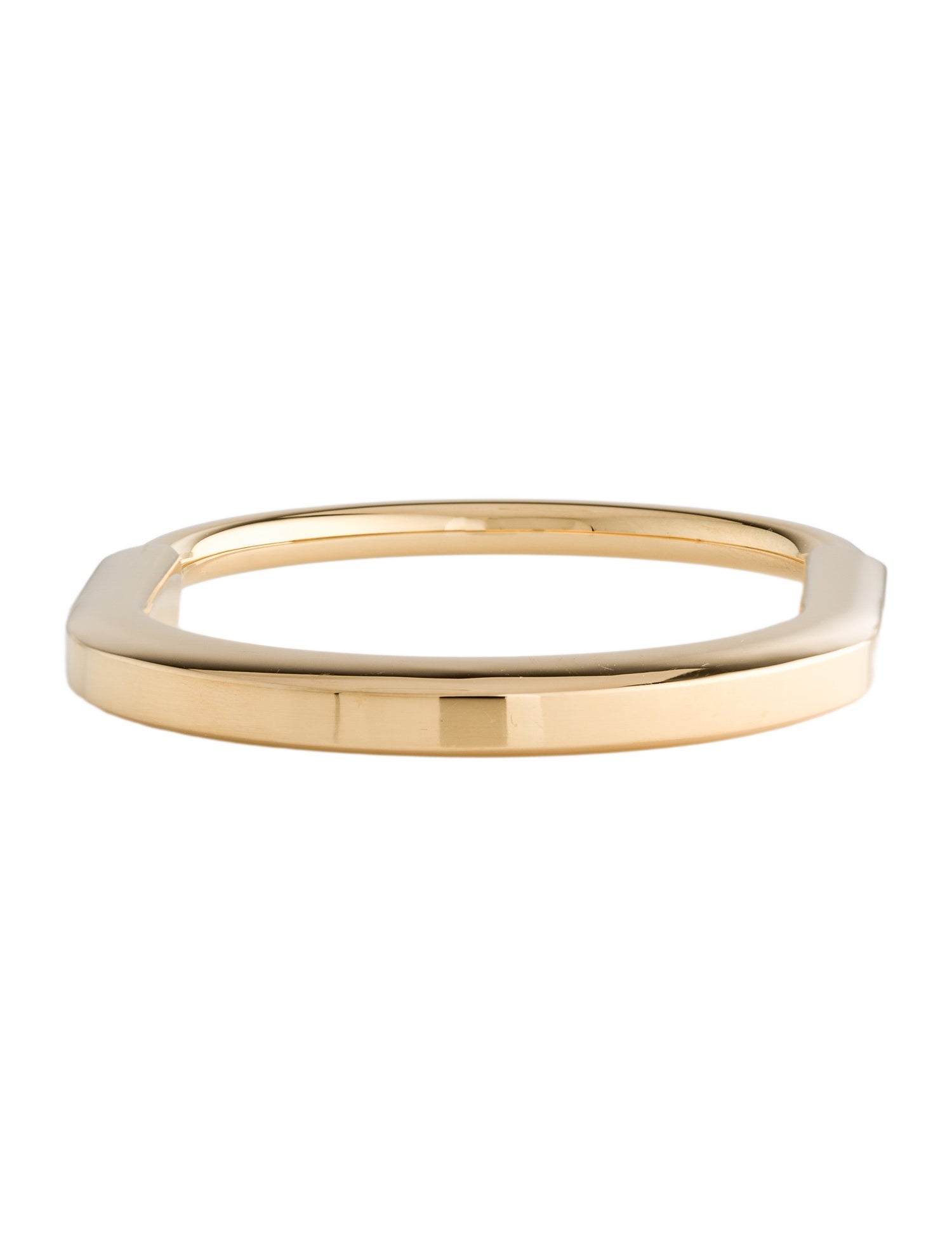 Tiffany & Co. 18K Lock Bangle - 18K Yellow Gold Bangle, Bracelets ...