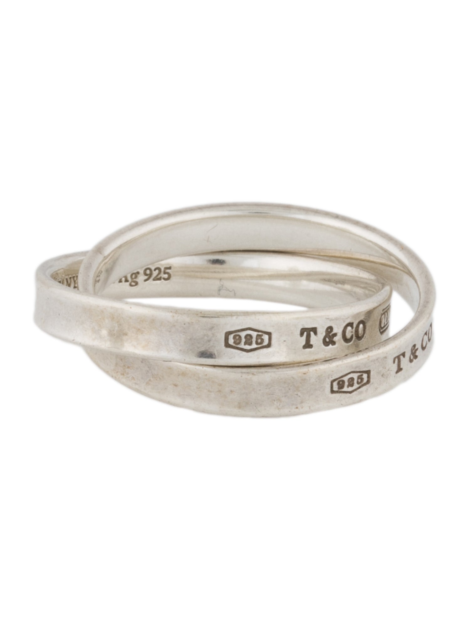 Tiffany & Co. 1837 Interlocking Circles Ring - Rolling Ring, Rings - TIF319361 | The RealReal