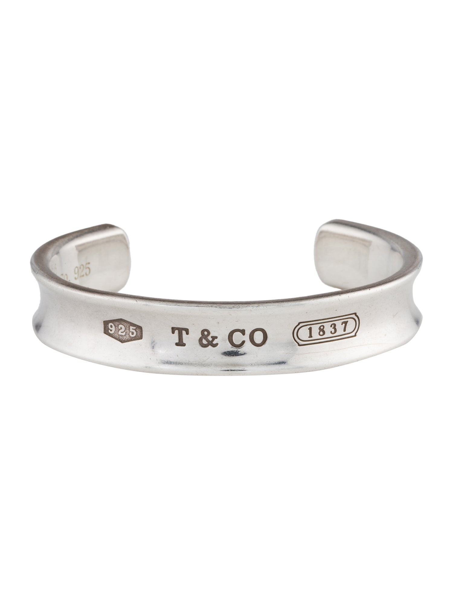 Tiffany & Co. Vintage 1837 Cuff Bracelet - Sterling Silver Cuff ...