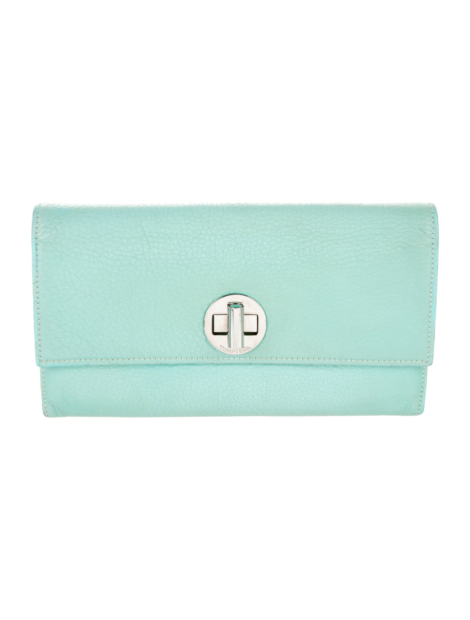 Tiffany & Co. Leather Continental Wallet - Blue Wallets, Accessories ...