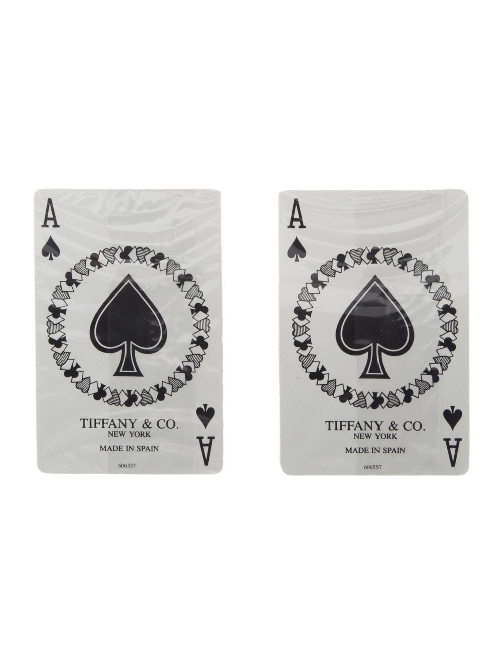 Tiffany & Co. Playing Card Set - Blue Decorative Accents, Decor ...