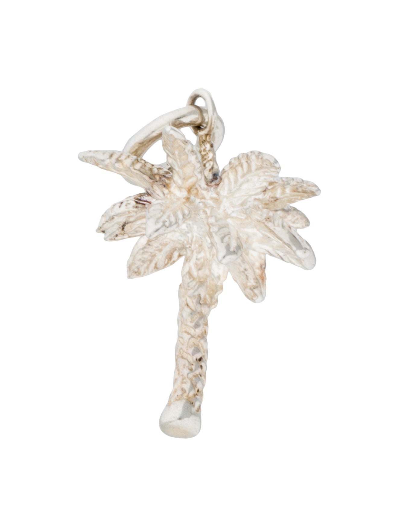 Tiffany & Co. Palm Tree Charm - Sterling Silver Pendant Necklace ...