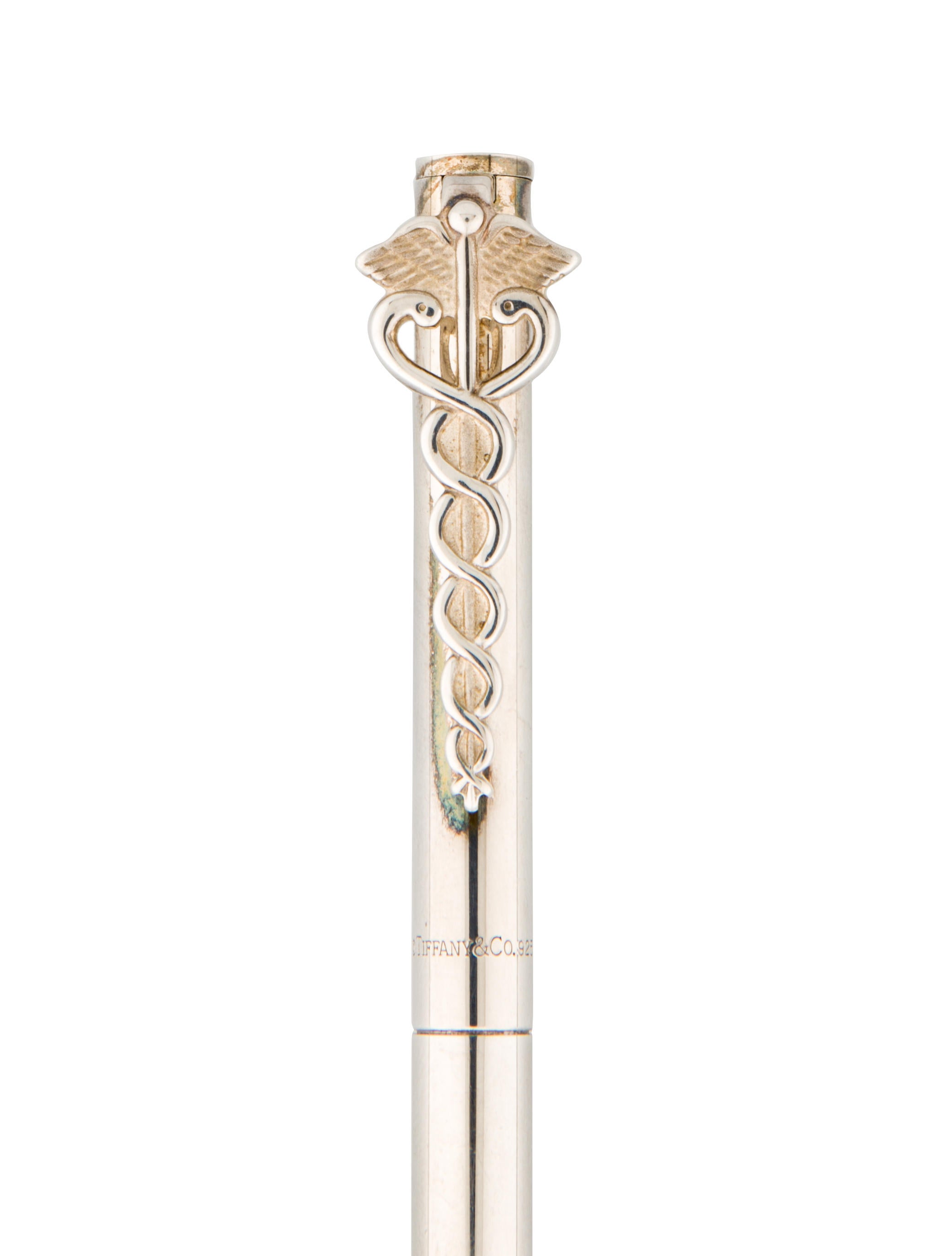 Tiffany & Co. Caduceus Clip Ballpoint Pen - Decor And Accessories ...