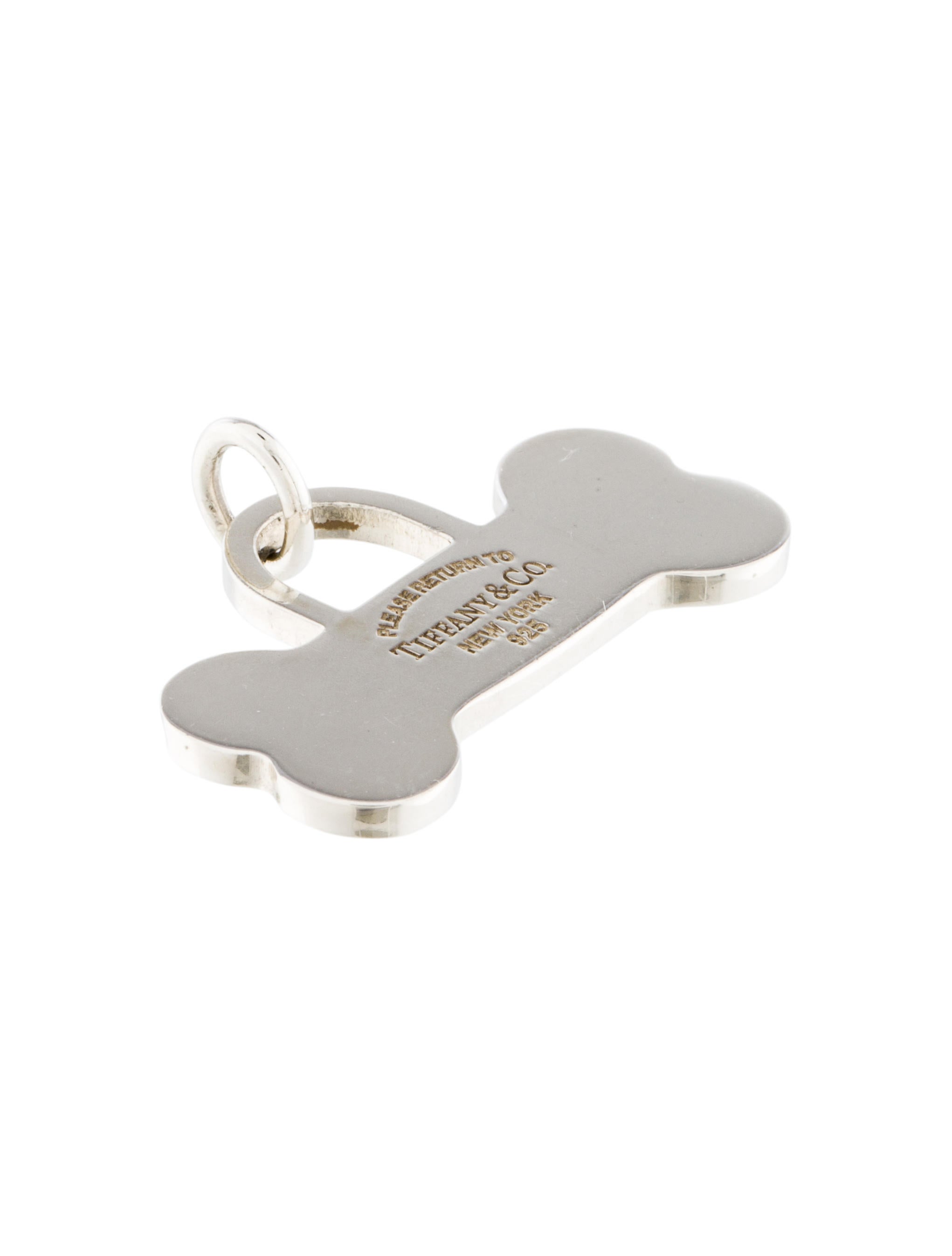 Tiffany & Co. Return to Tiffany Dog Bone Charm - Silver - TIF47104 ...