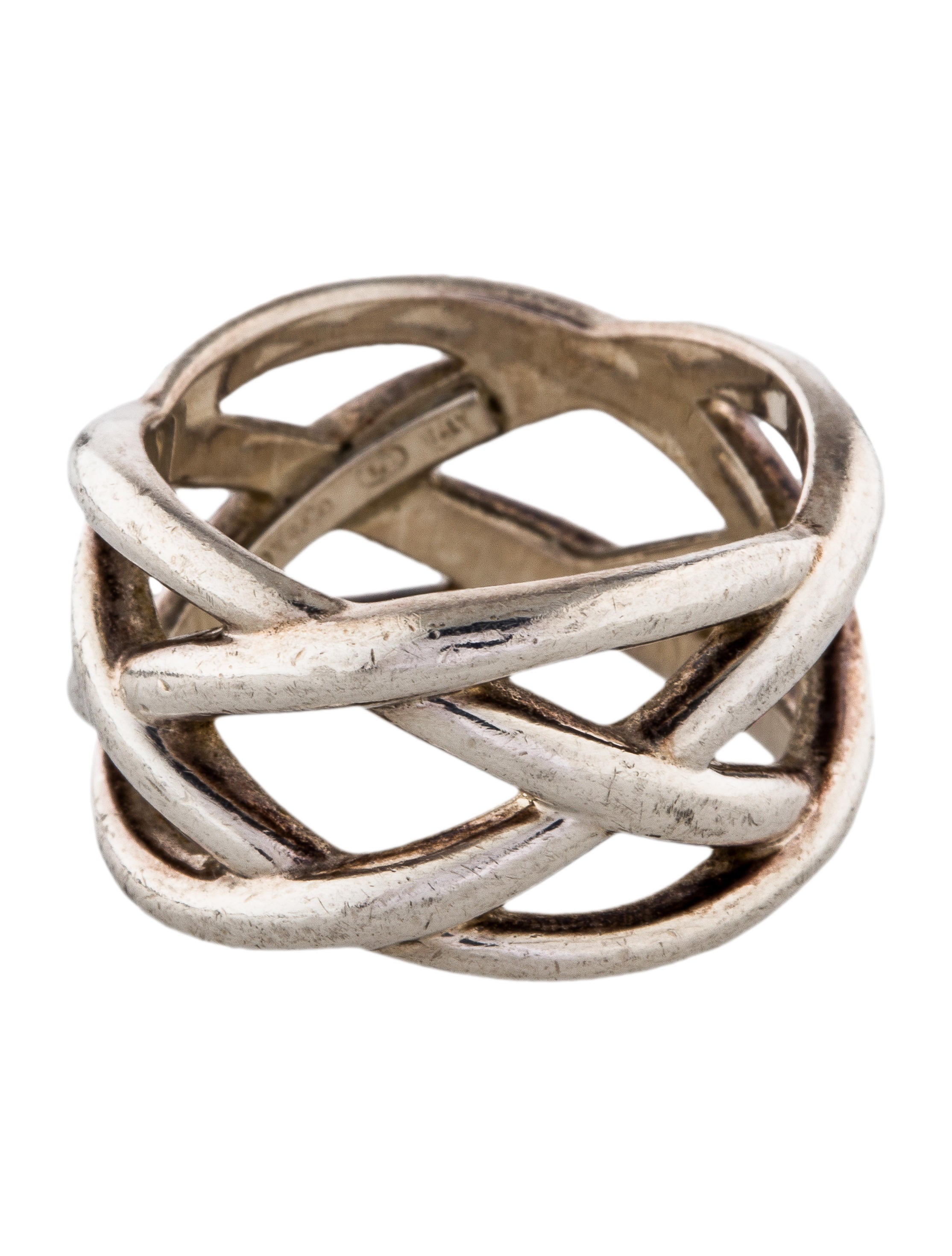 Tiffany & Co. Openwork Woven Band - Rings - TIF56253 | The RealReal