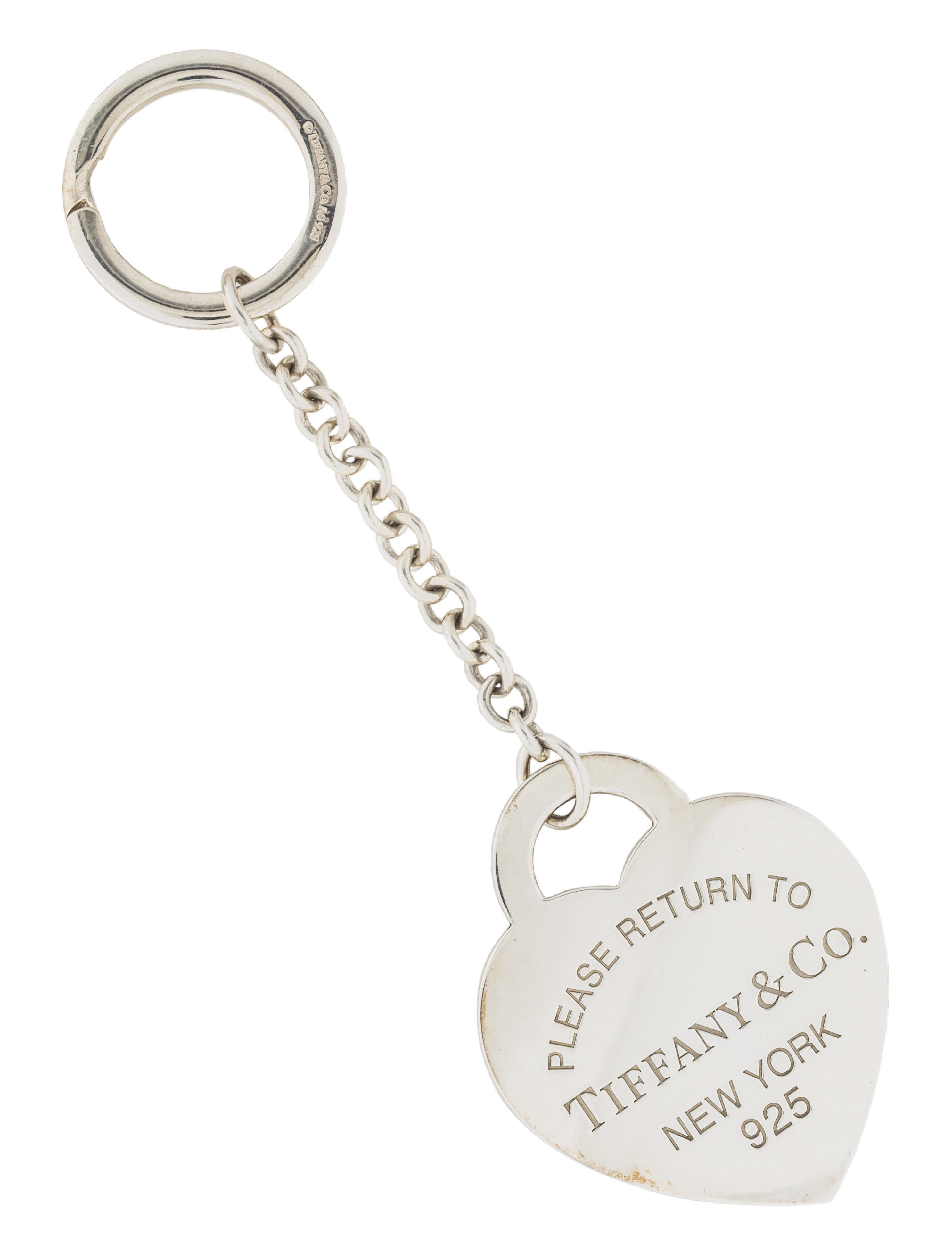 Tiffany & Co. Logo Heart Keychain - Accessories - TIF61796 | The RealReal