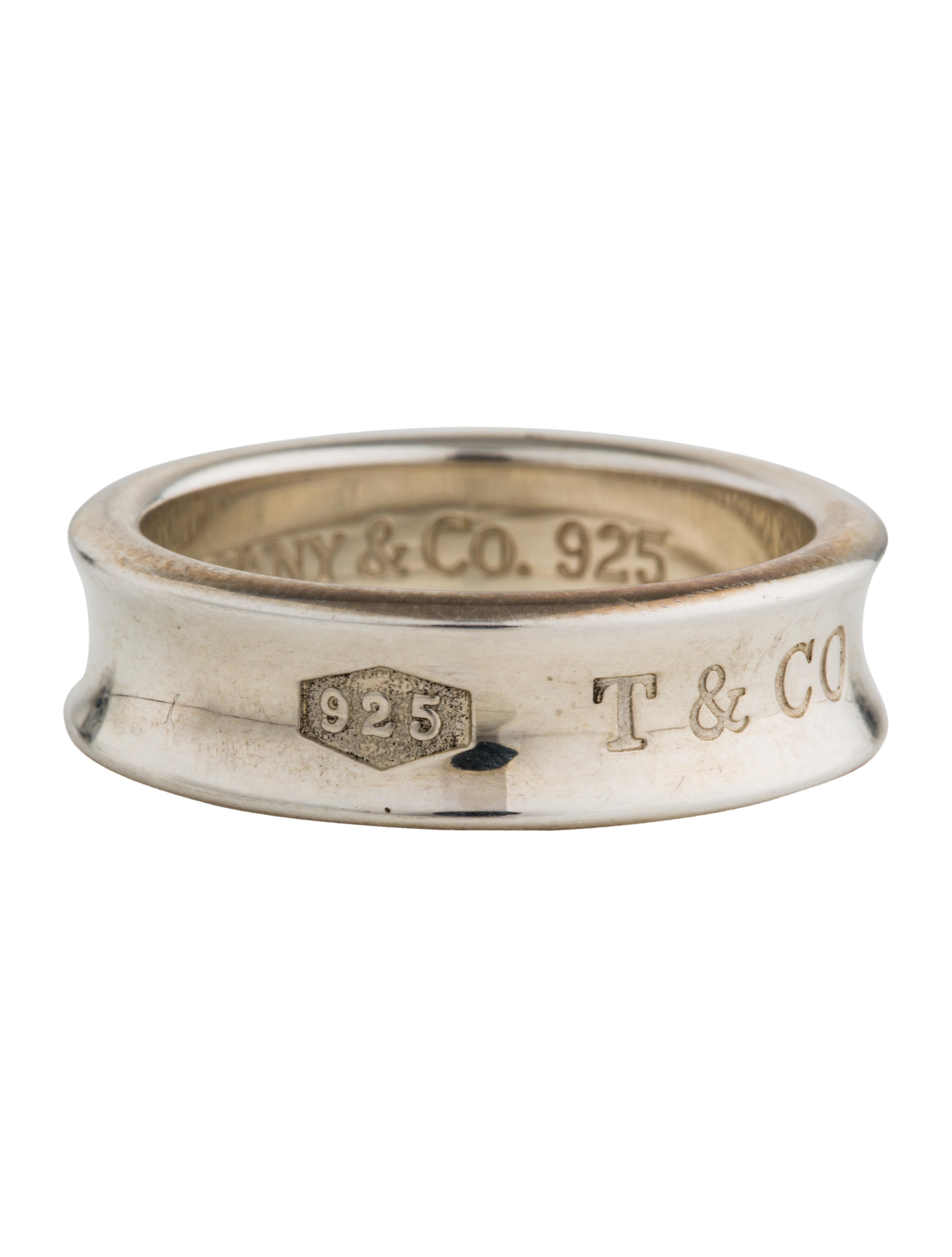 Tiffany & Co. 1837 Ring - Sterling Silver Band, Rings - TIF62402 | The ...