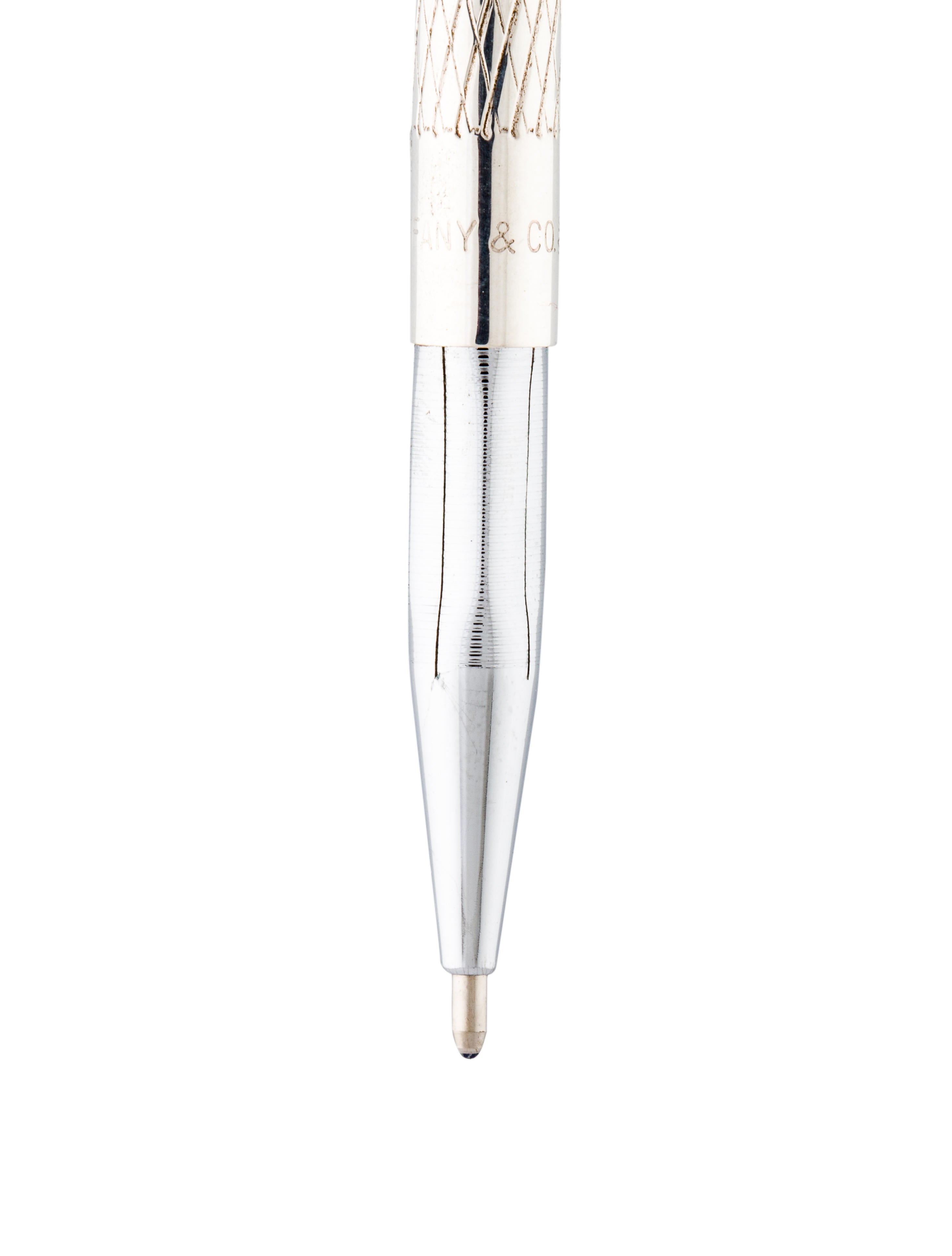 Tiffany & Co. Tiffany & Co. Sterling Ballpoint Purse Pen - Silver Books ...