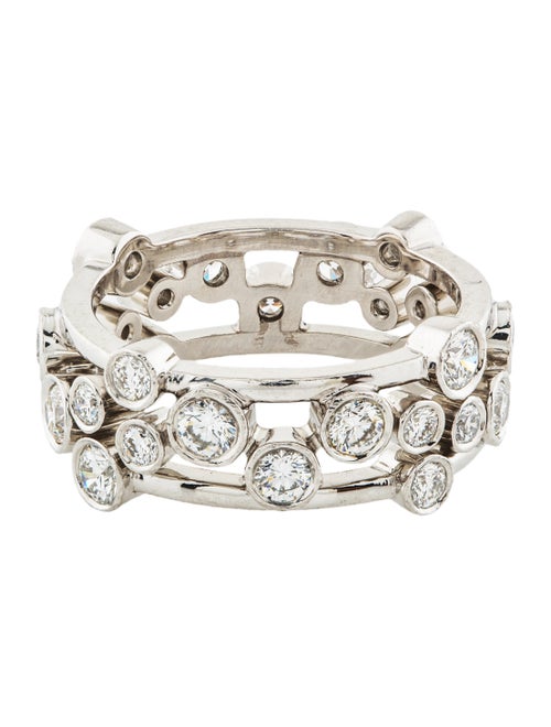 Tiffany & Co. Platinum Tiffany Bubbles Ring - Rings - TIF86086 | The ...