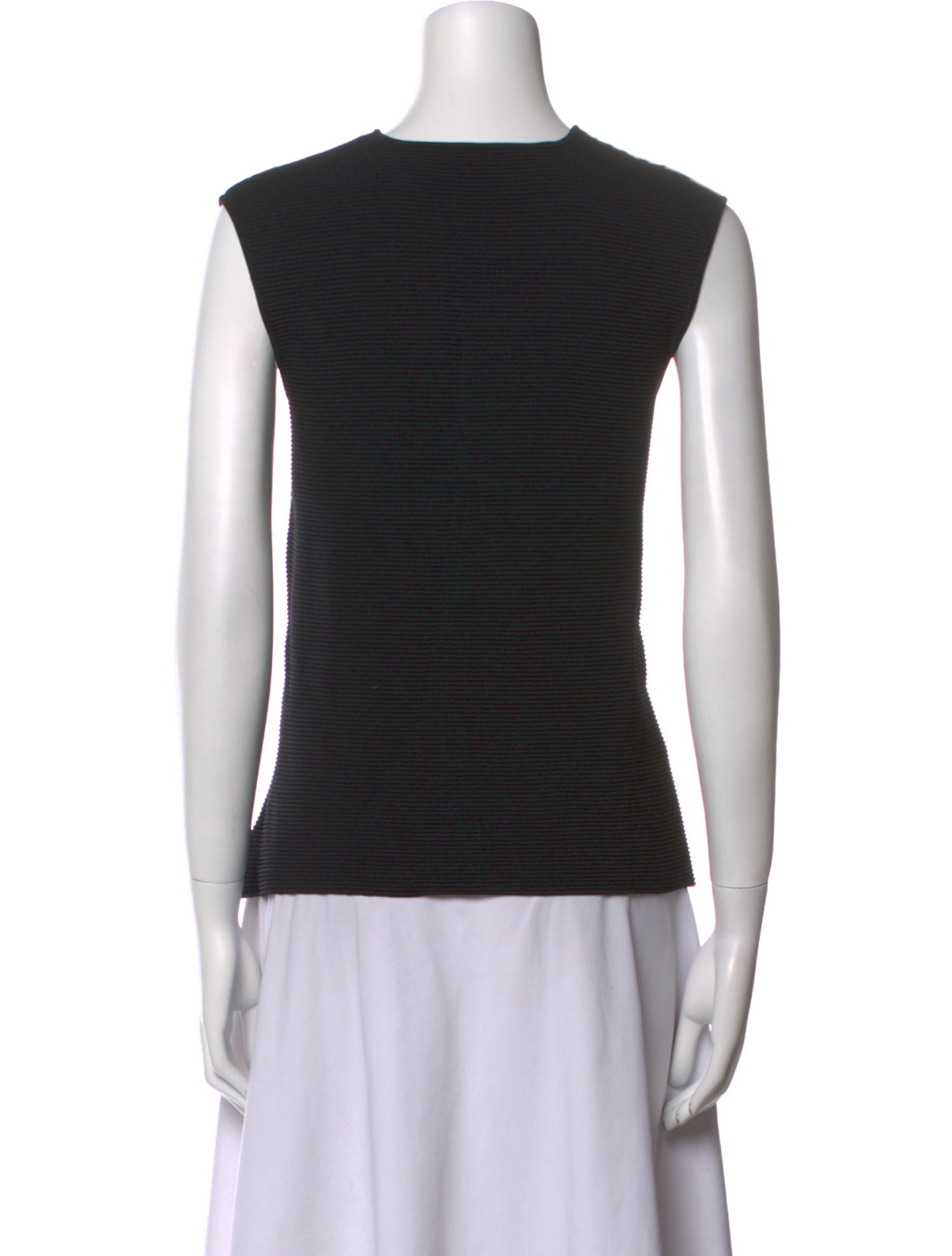 Timo Weiland Striped Crew Neck Top - Black Tops, Clothing - TIM24693 ...