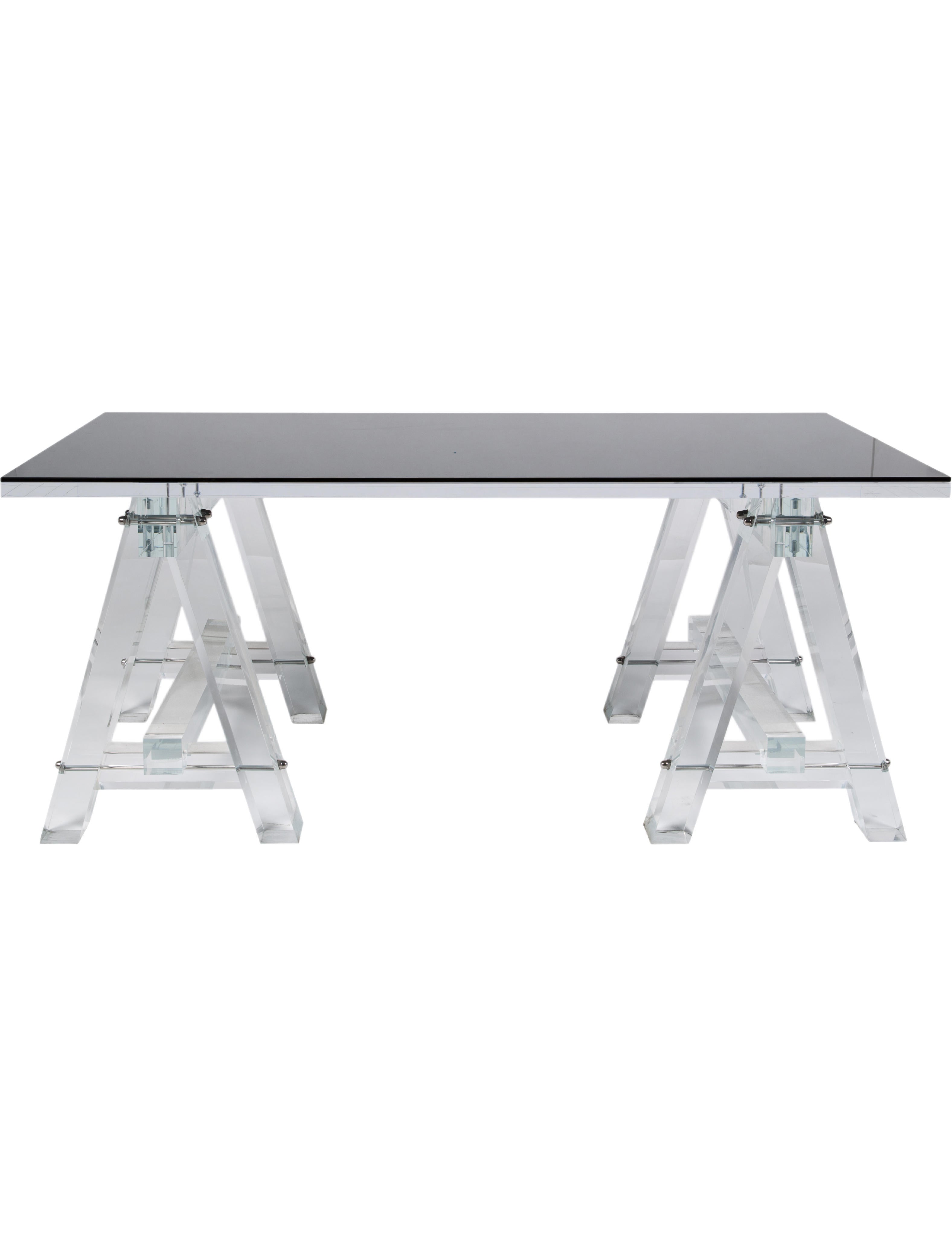 Timothy Oulton Crystalline Arris Desk - Black Office, Furniture ...