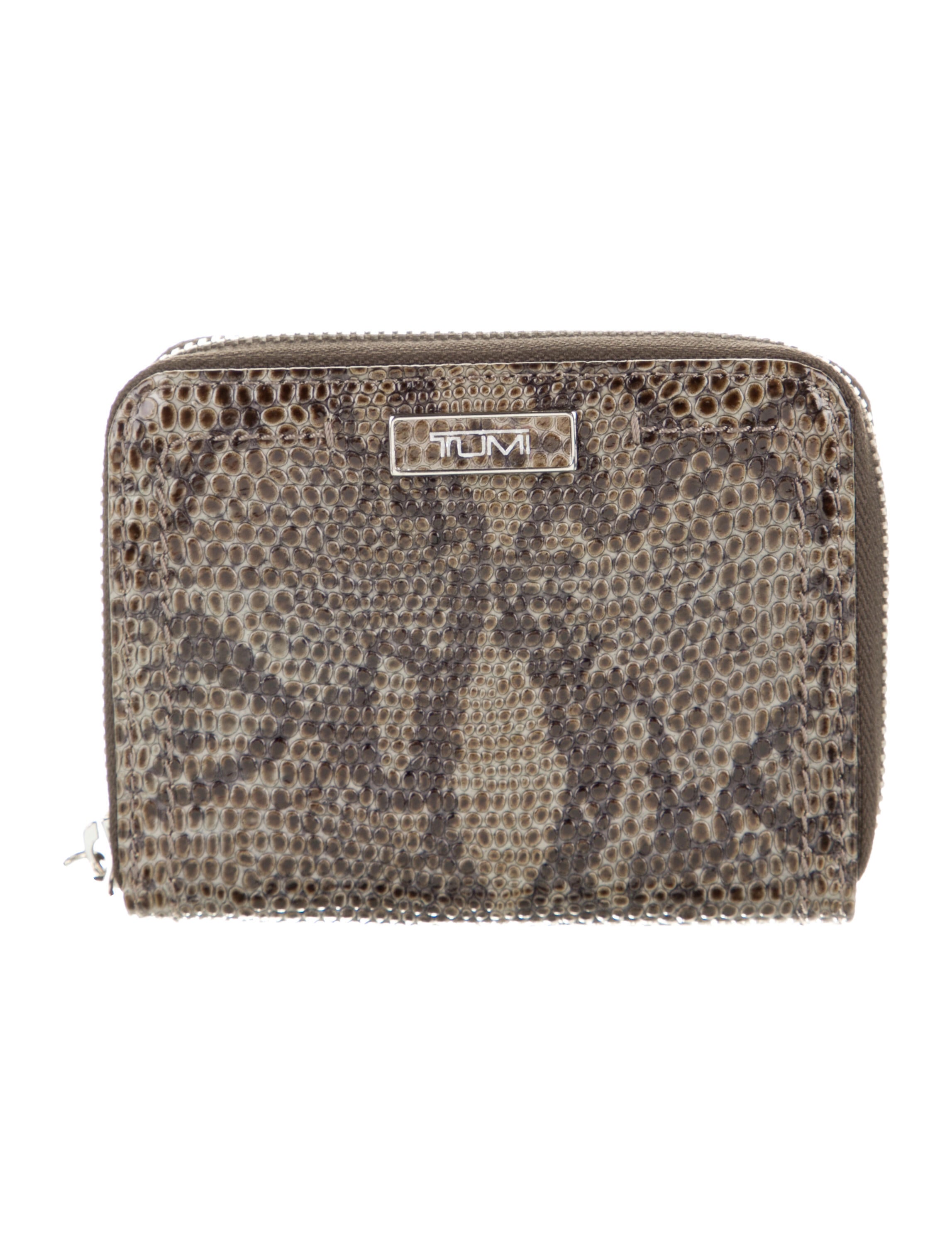 Tumi Animal Print Compact Wallet - Wallets, Accessories - TMI46439 ...