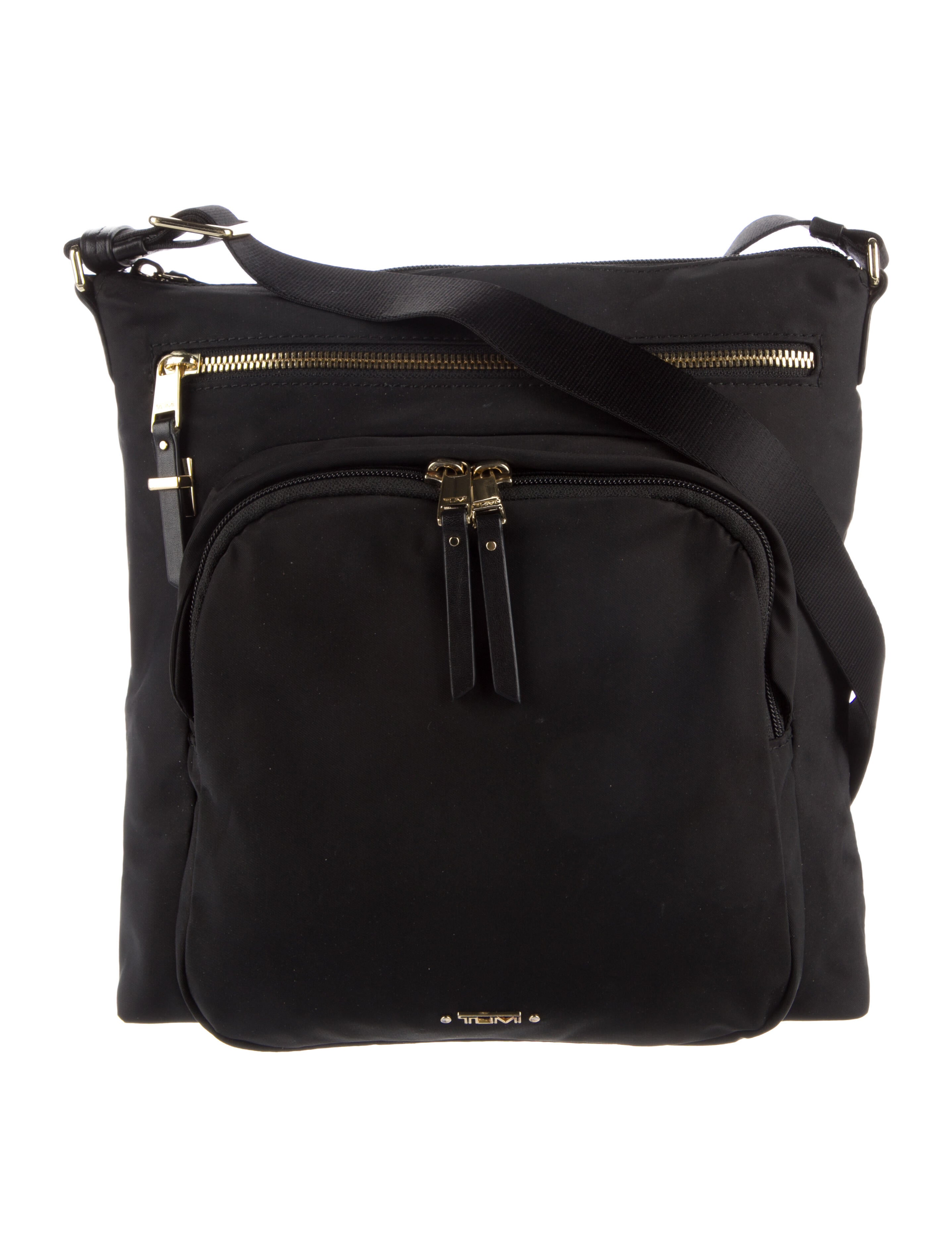 Tumi Canvas Shoulder Bag - Black Shoulder Bags, Handbags - TMI46720 ...
