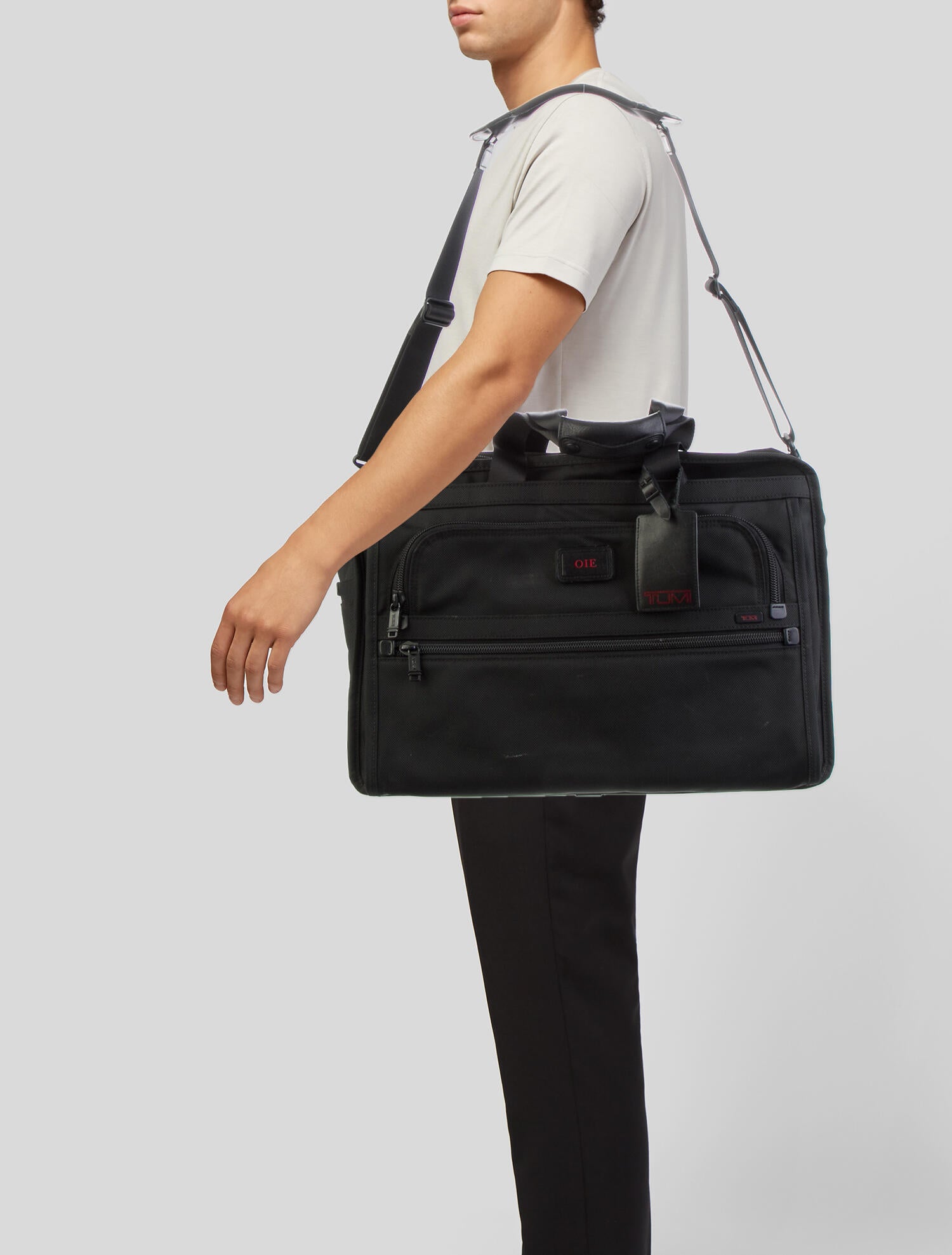 Tumi Nylon Leather-Trimmed Weekender - Black Weekenders, Bags ...