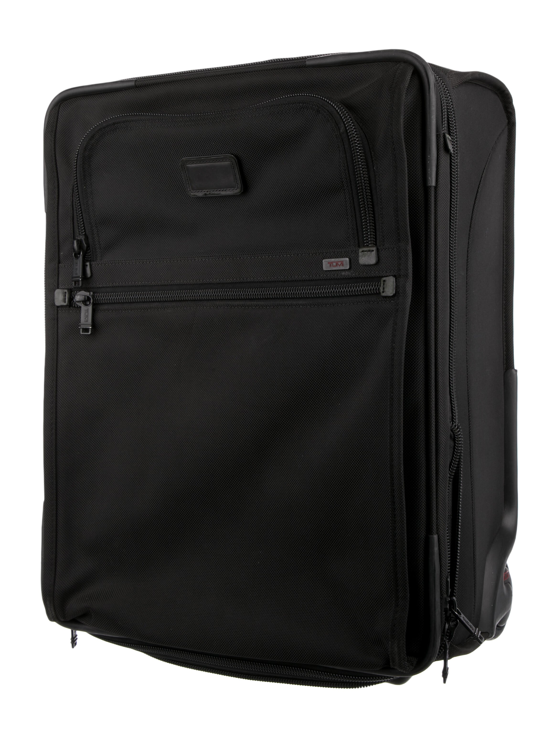 Tumi Large Nylon Rolling Suitcase - Black Luggage and Travel, Handbags ...