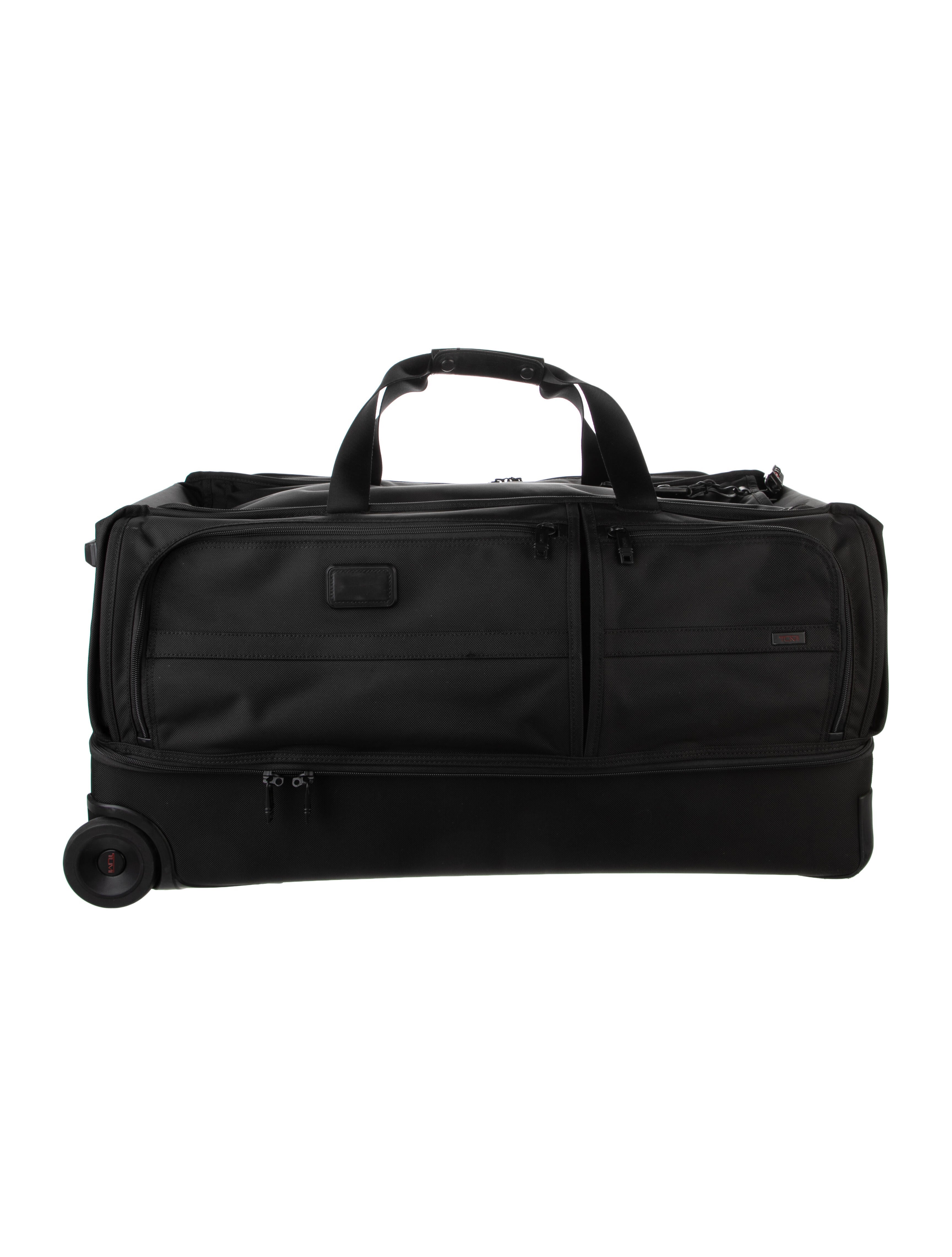 Tumi Nylon Rolling Suitcase - Black Luggage and Travel, Handbags ...