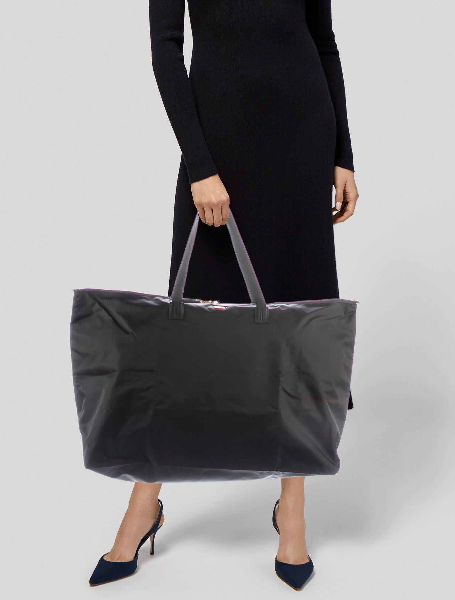 Tumi Nylon Tote Bag - Black Totes, Bags - TMI50604 | The RealReal