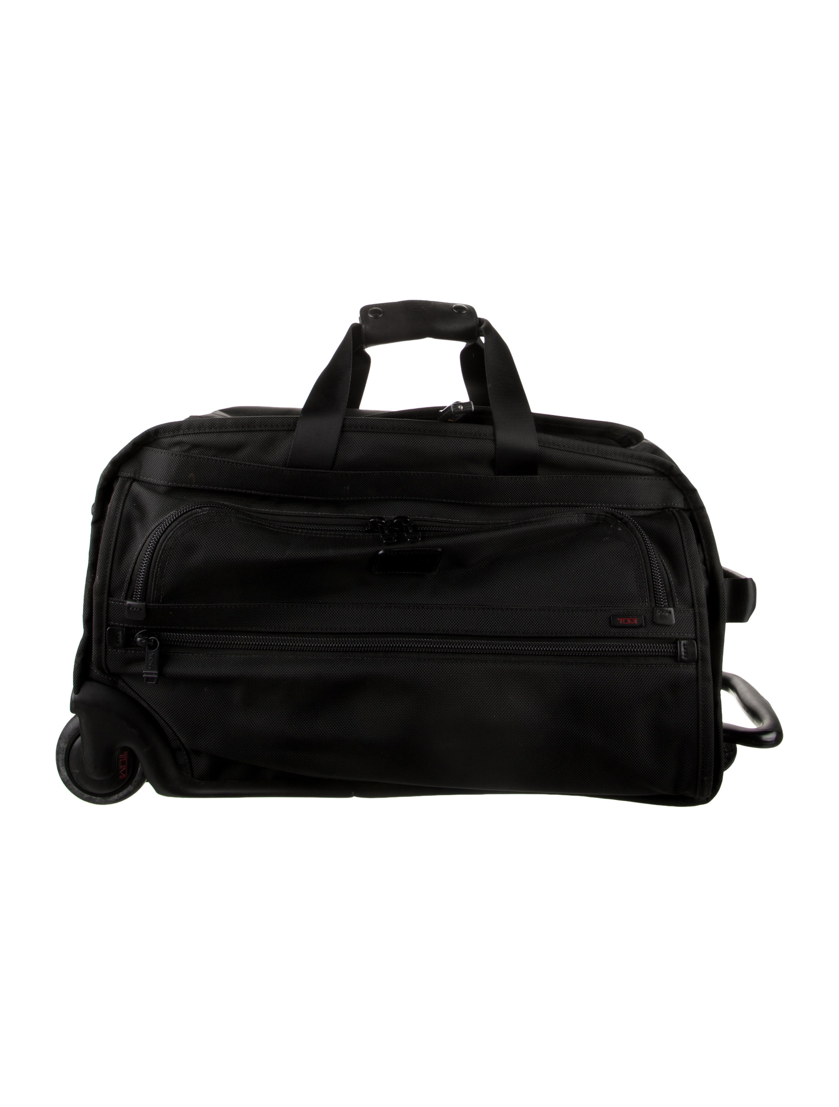 Tumi Canvas Suitcase - Black Luggage and Travel, Handbags - TMI50962 ...