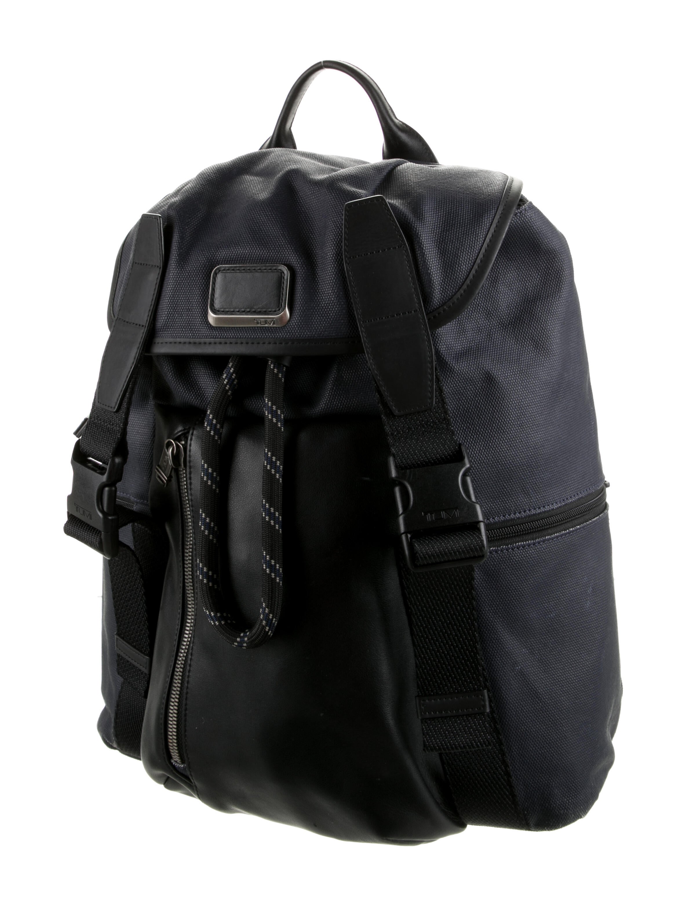 Tumi Coated Canvas Backpack - Blue Backpacks, Bags - TMI50987 | The ...