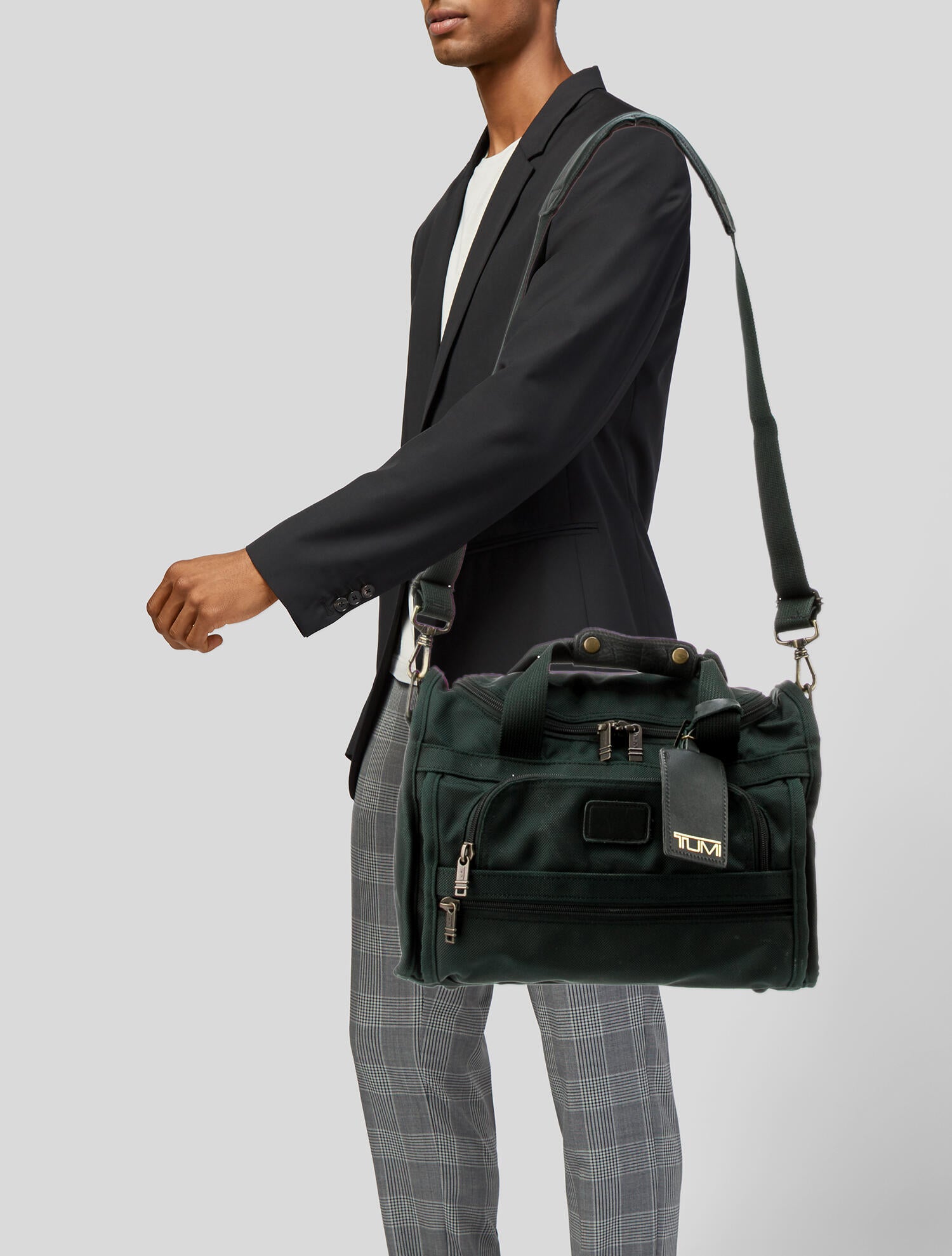Tumi Nylon Mini Weekender - Green Weekenders, Bags - TMI51703 | The RealReal