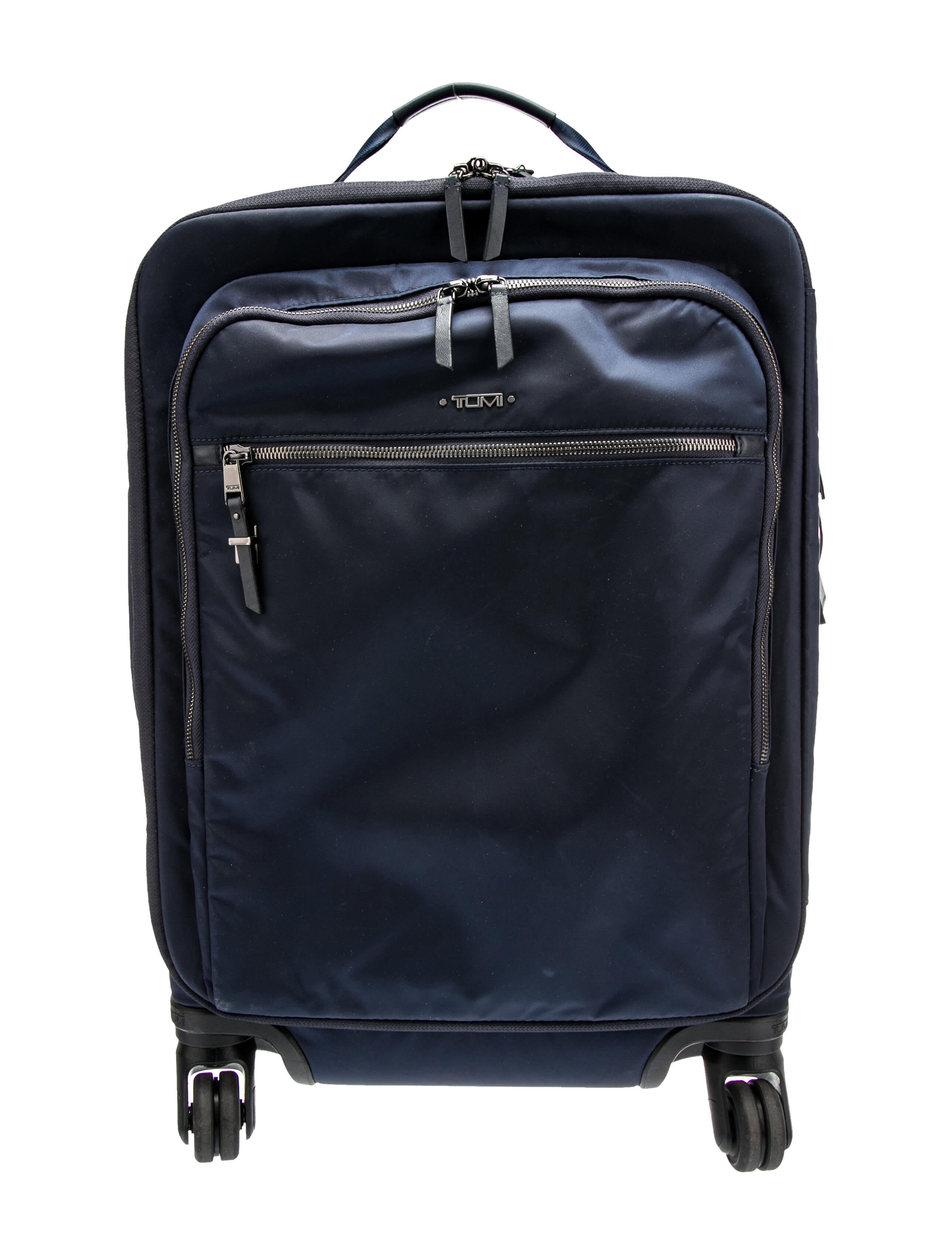 Tumi Nylon Rolling Suitcase - Blue Luggage and Travel, Handbags ...