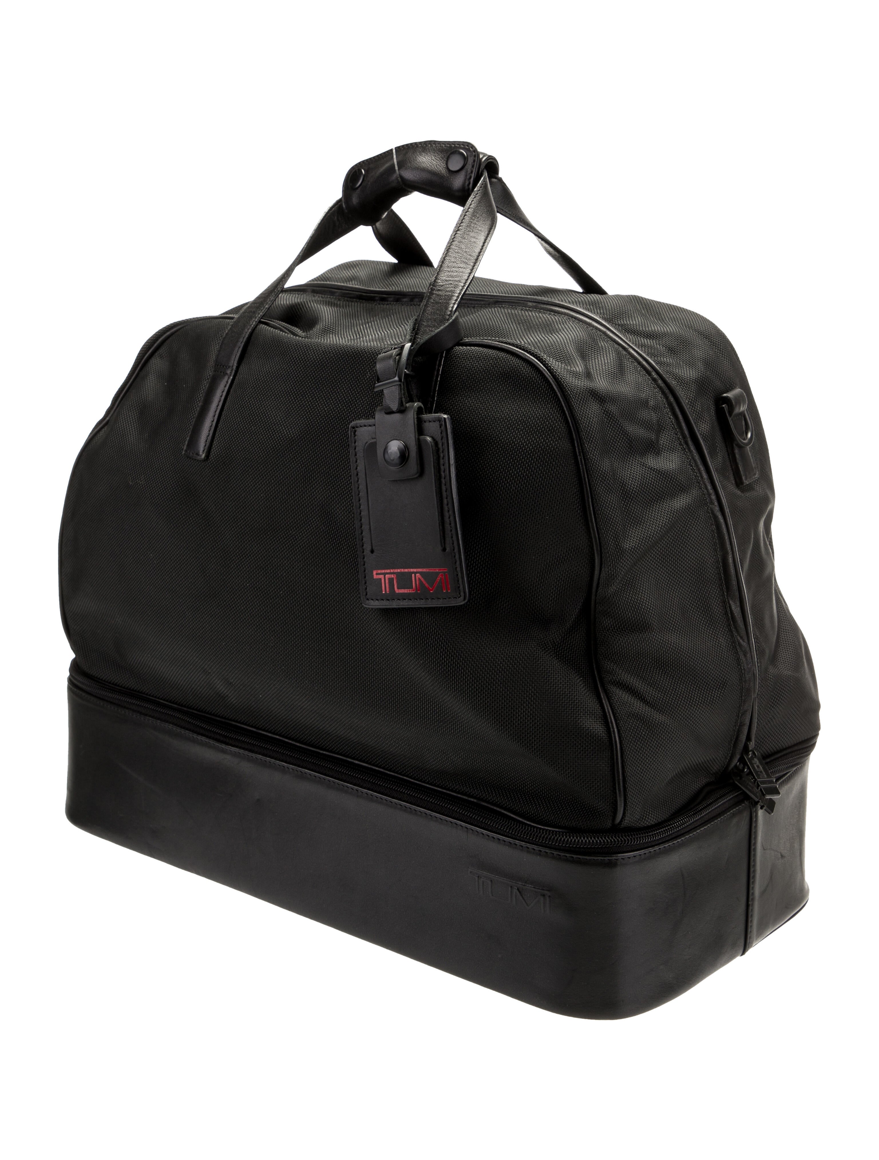 Tumi Travel Duffle Bag - Black Satchels, Bags - TMI23831 | The RealReal