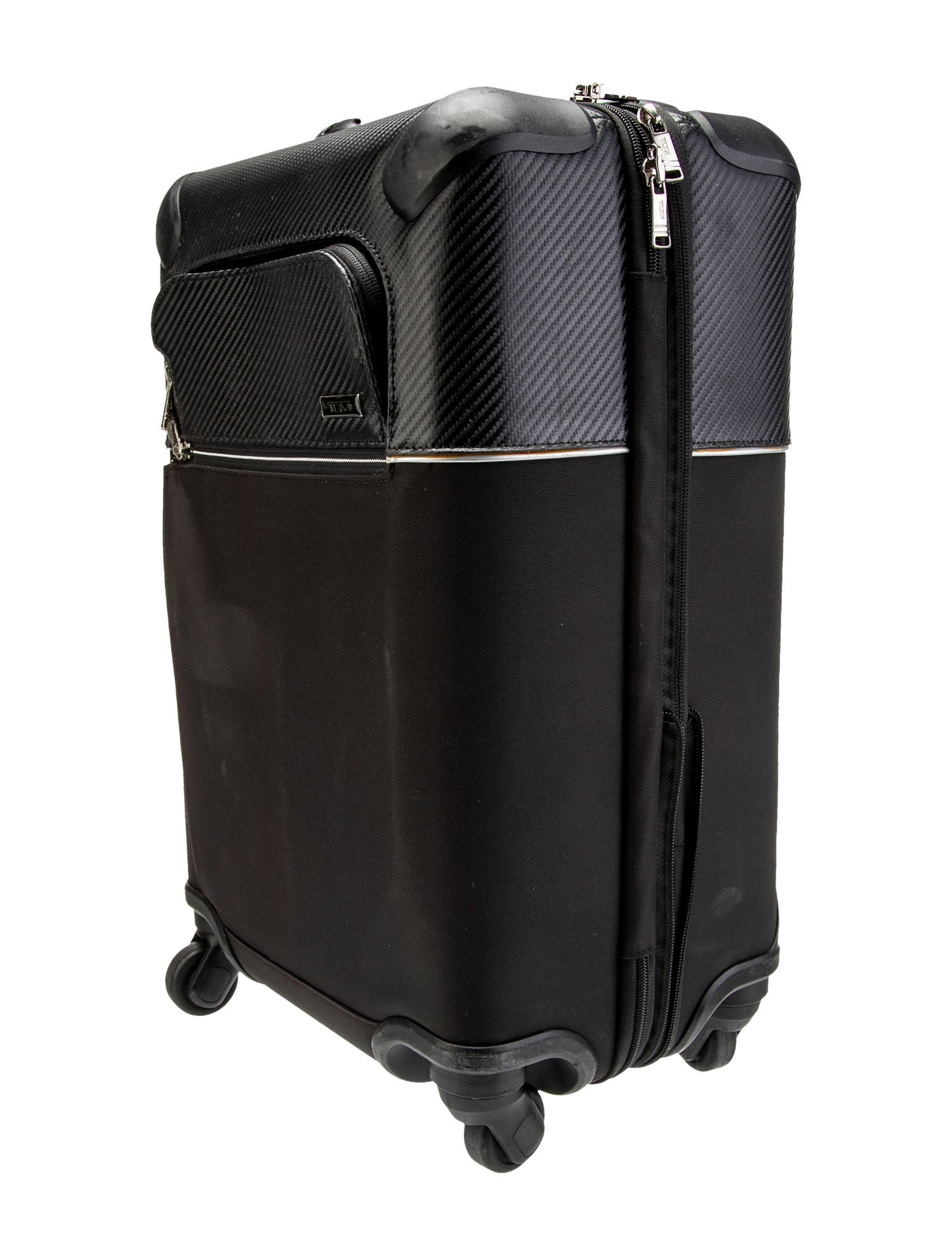 Tumi Canvas Rolling Suitcase - Black - TMI54035 | The RealReal