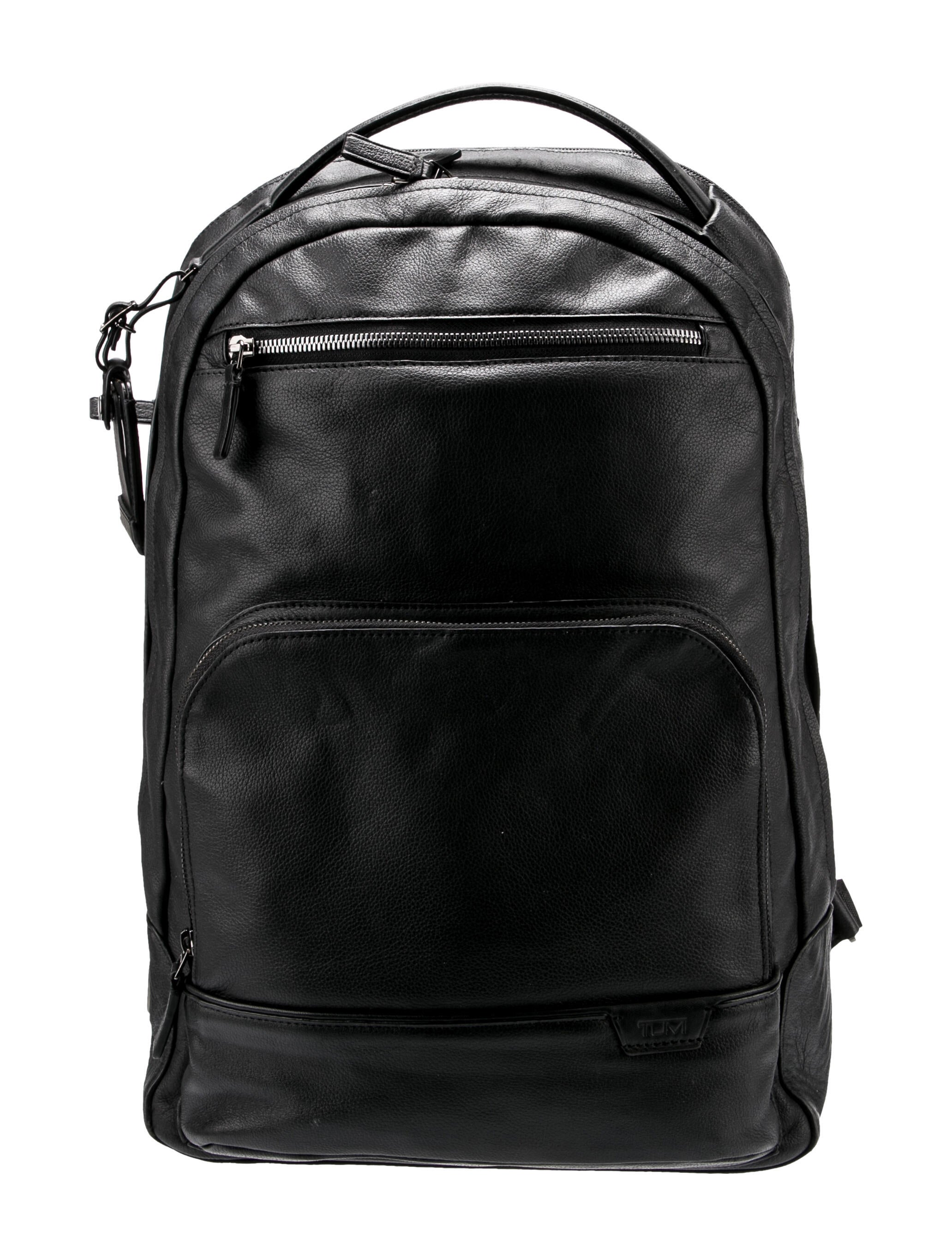 Tumi Leather Backpack - Black Backpacks, Bags - TMI55145 | The RealReal