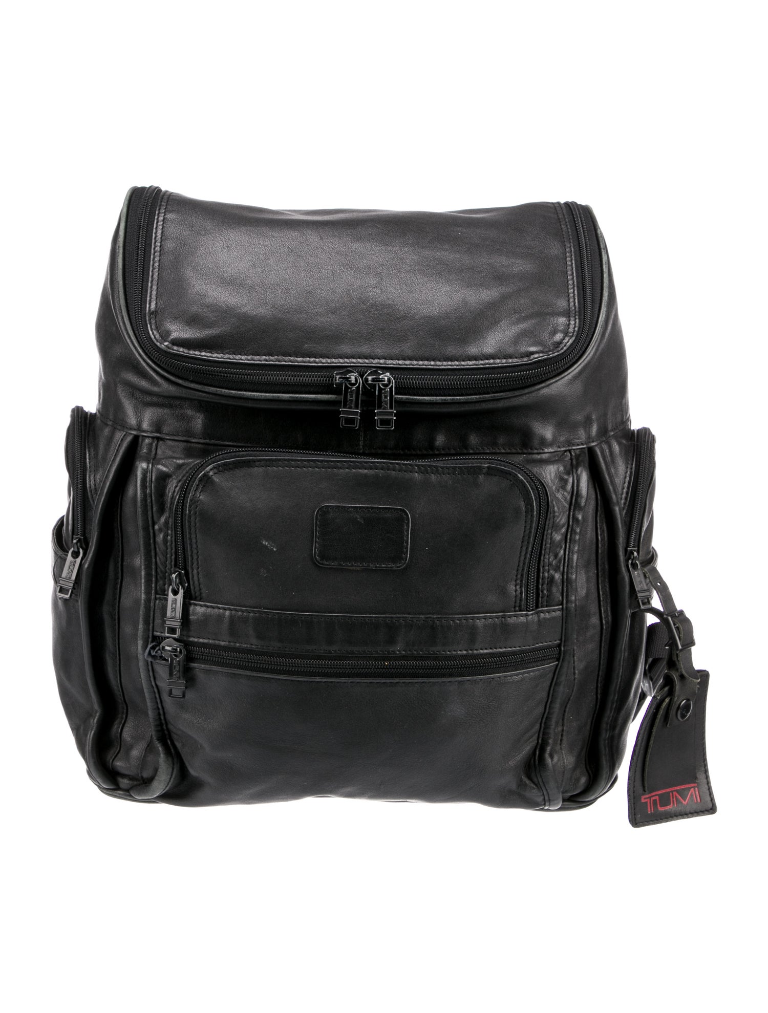 Tumi Leather Backpack - Black Backpacks, Bags - TMI56000 | The RealReal