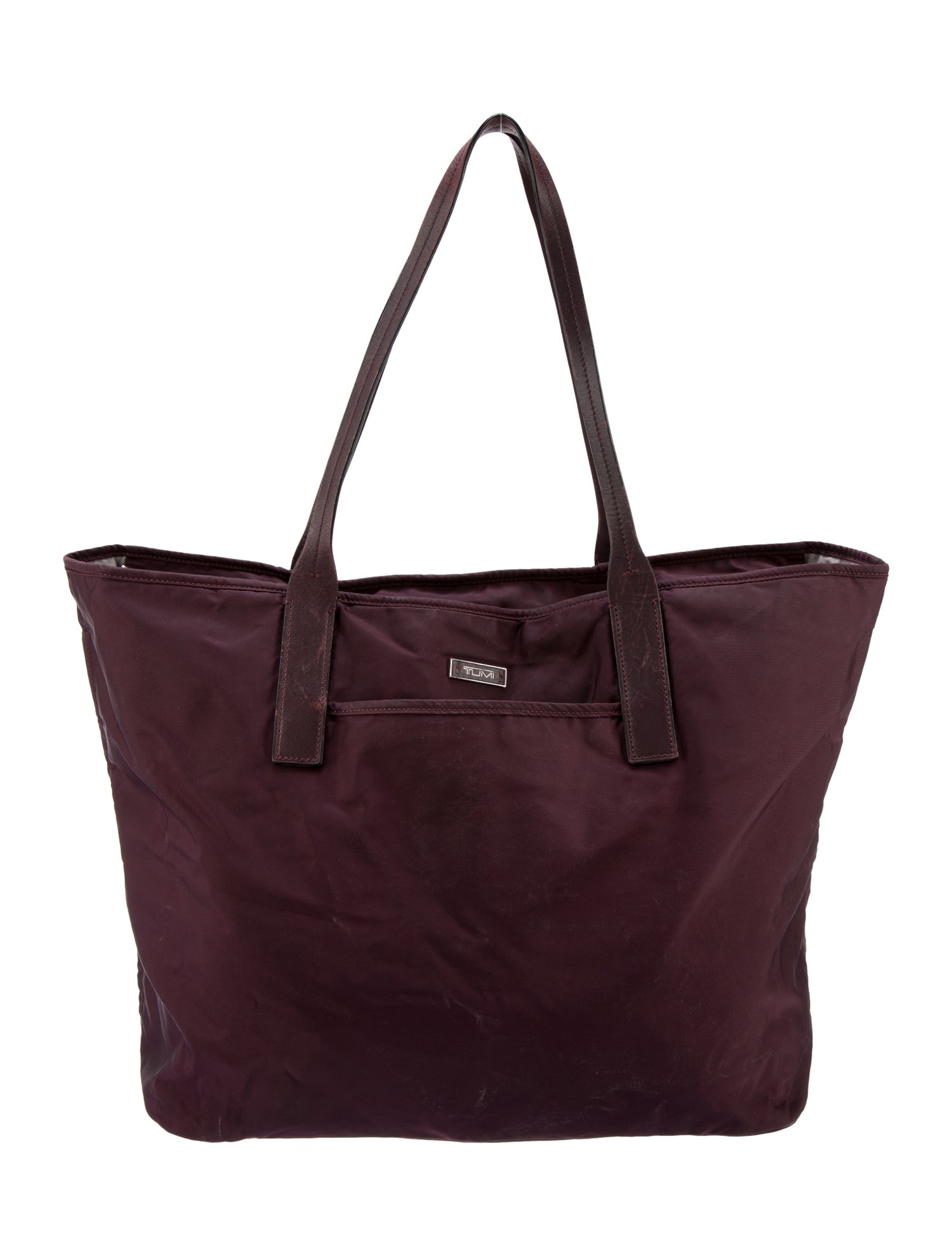 Tumi Nylon Totes Bag - Burgundy Totes, Handbags - TMI56001 | The RealReal