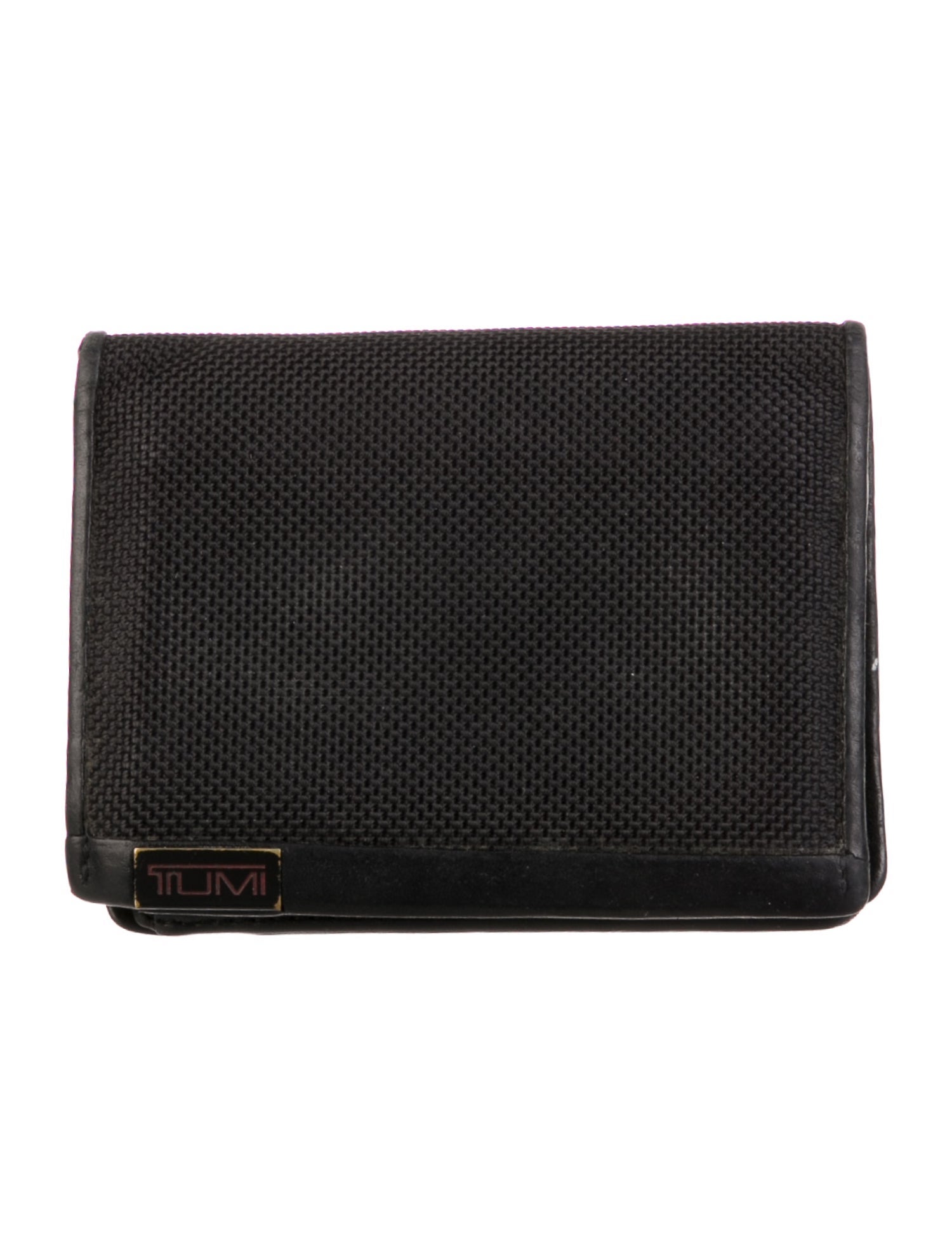 Tumi Canvas Wallet - Black Wallets, Accessories - TMI56317 | The RealReal