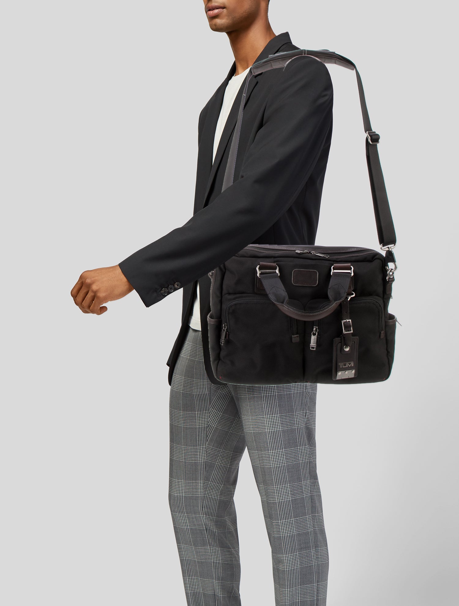 Tumi Leather Weekender Bag - Brown Carry-Ons, Luggage - TMI56451 | The ...