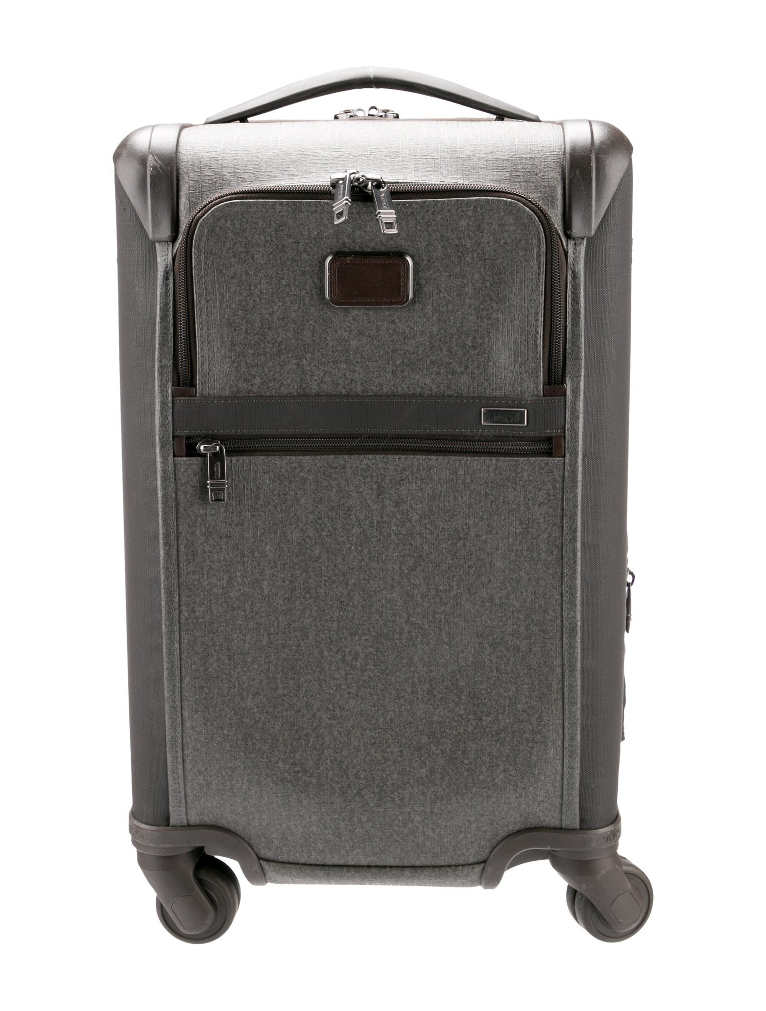 Tumi Coated Canvas Rolling Suitcase - Grey Suitcases, Luggage ...