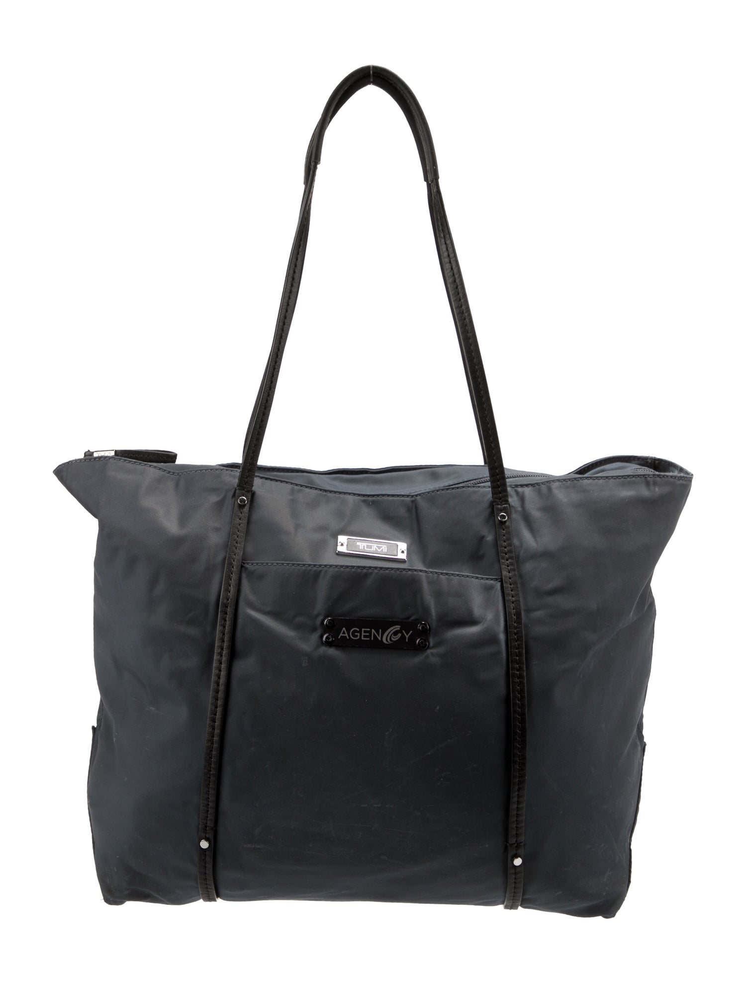 Tumi Leather Trim Nylon Tote Bag - Blue Totes, Handbags - TMI56667 ...